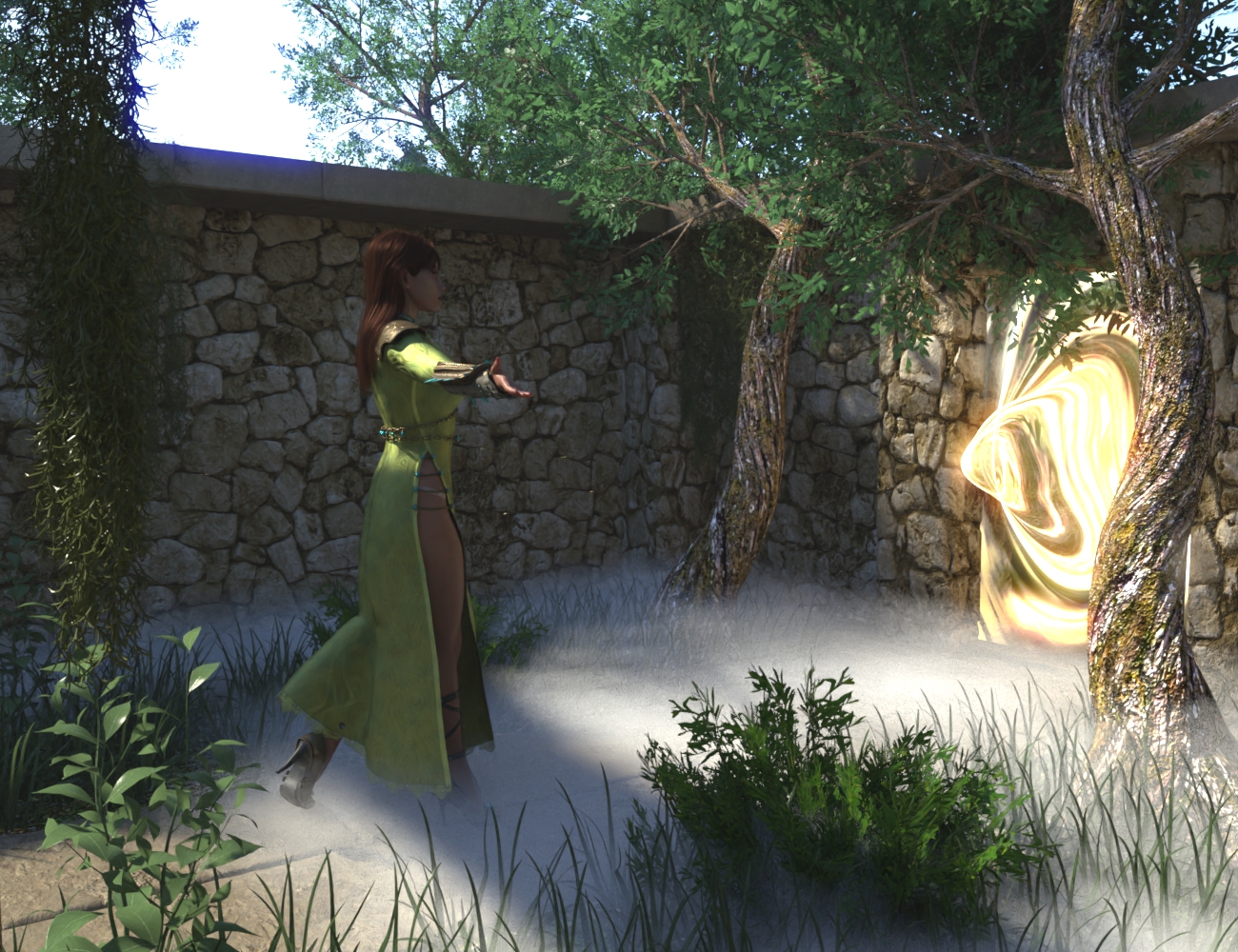 The Magical Corridor | Daz 3D