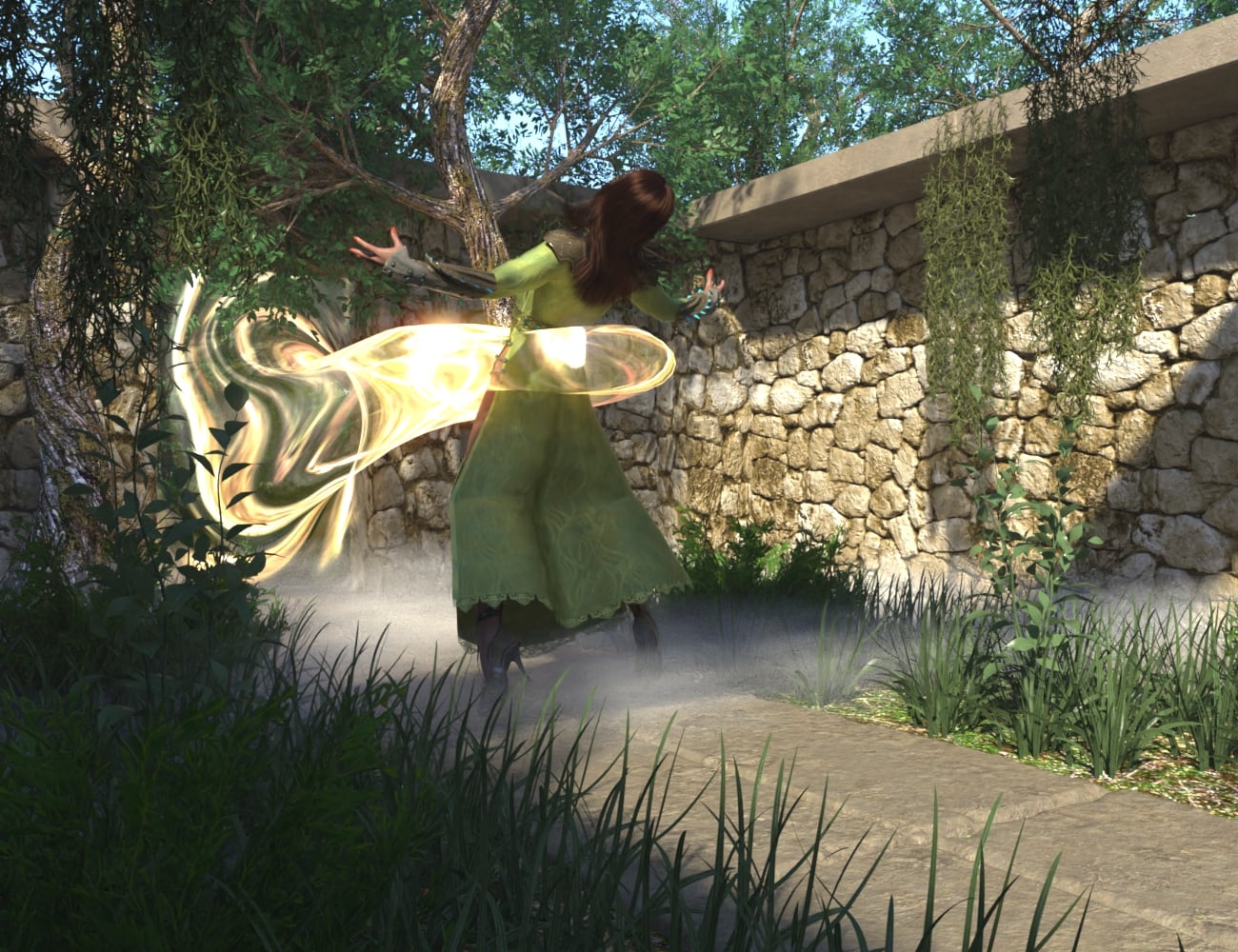 The Magical Corridor | Daz 3D