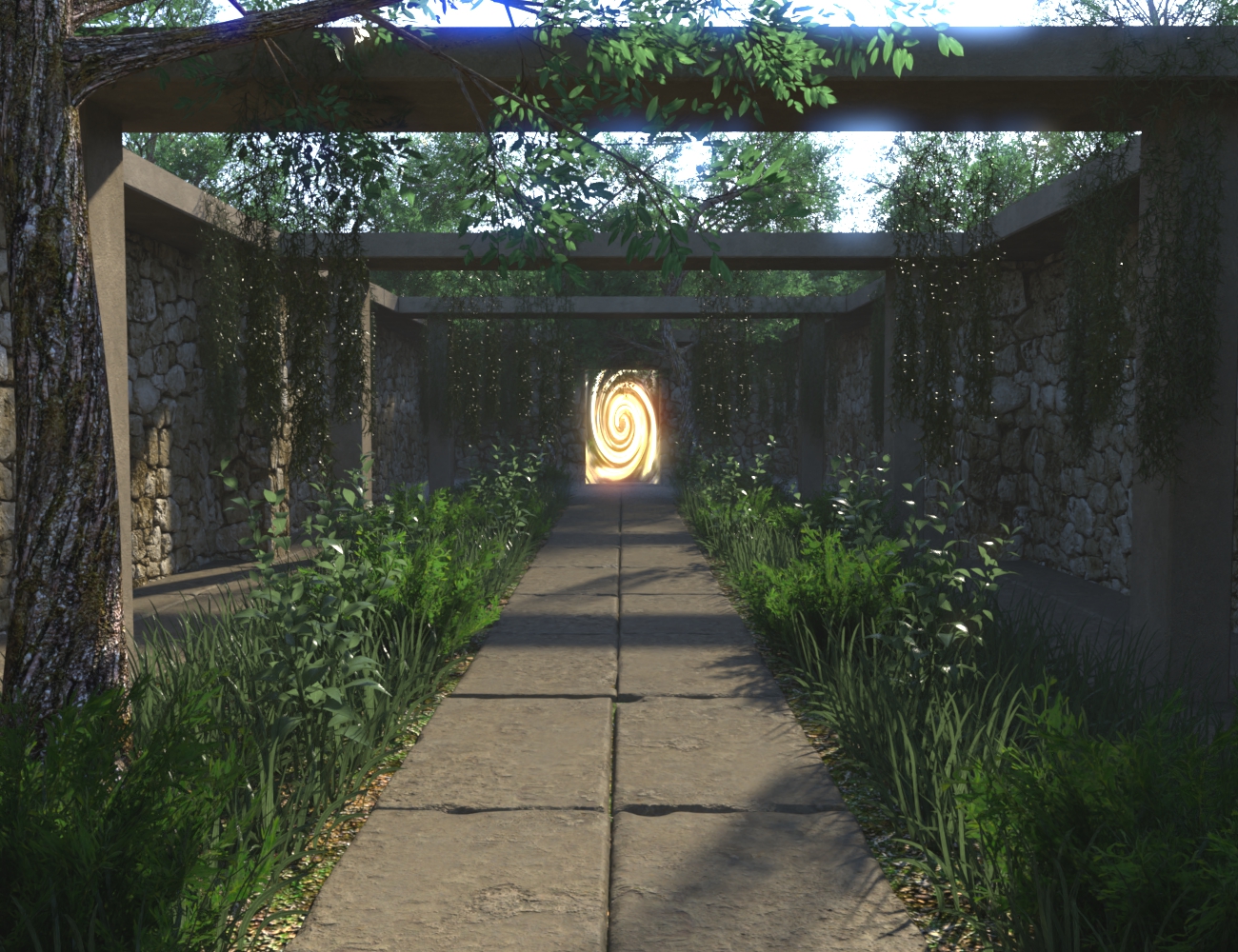 The Magical Corridor | Daz 3D
