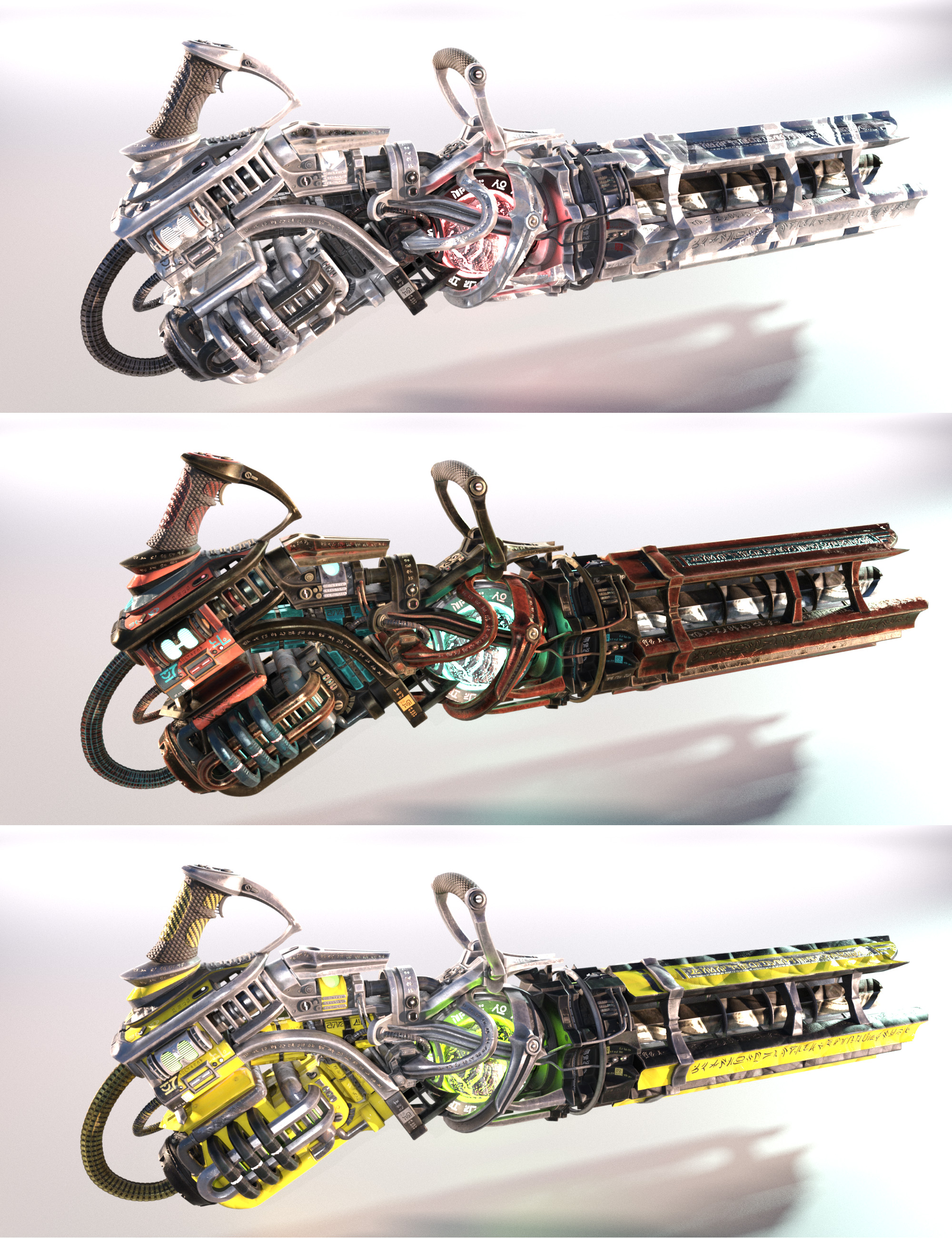 Alien Heavy Weapon | Daz 3D