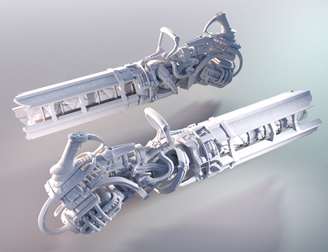 Alien Heavy Weapon | Daz 3D