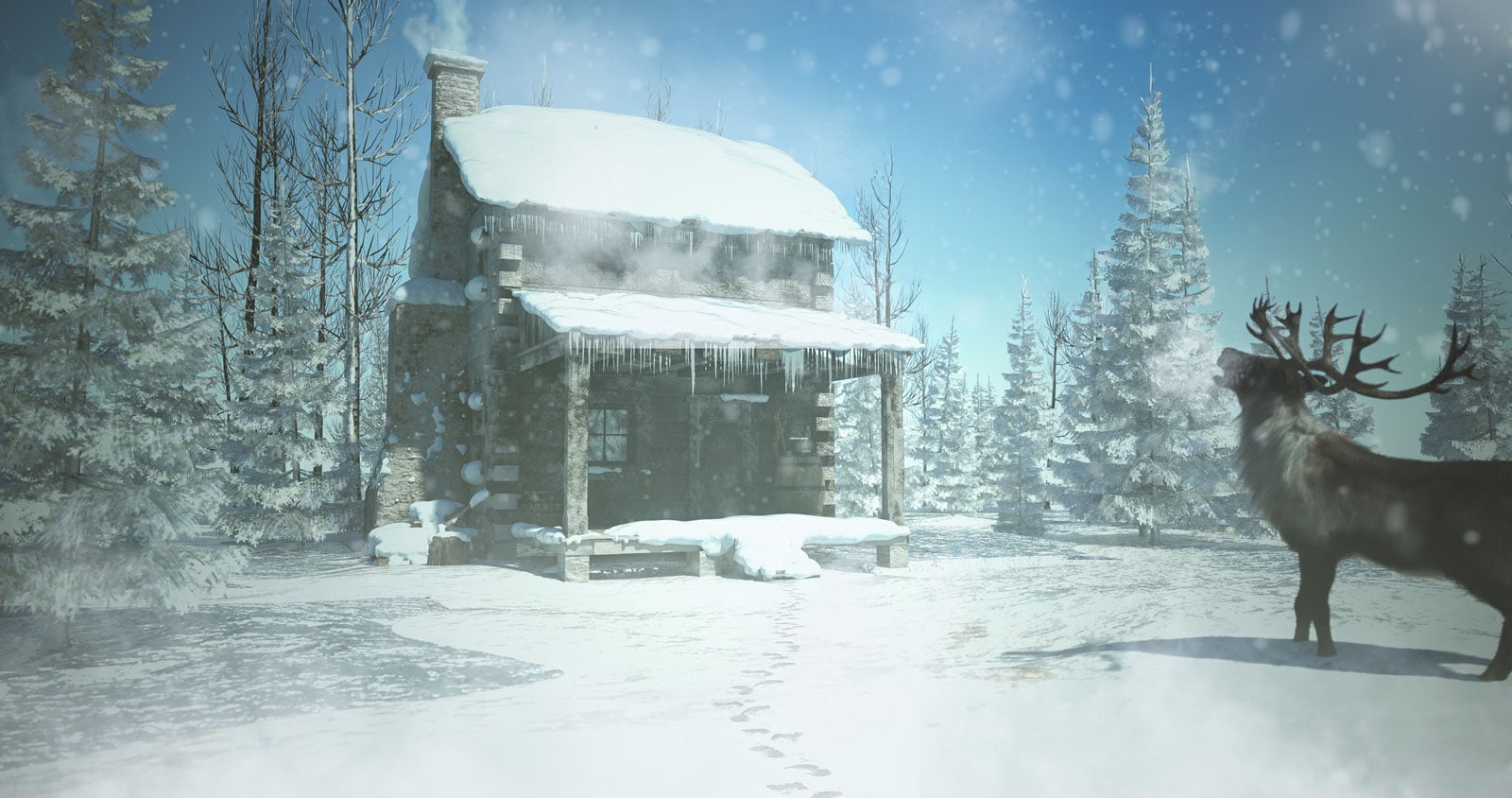 Trapper's Cabin | Daz 3D