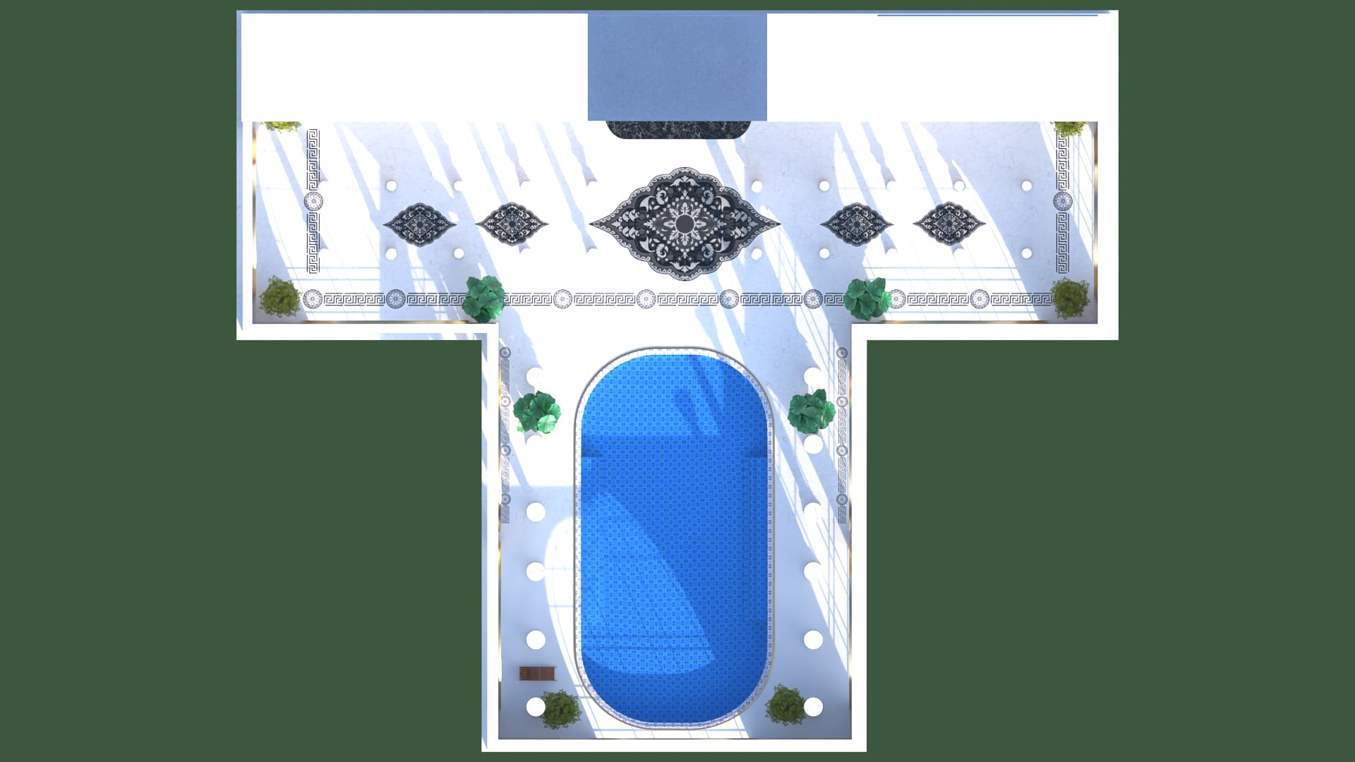 Regal Atrium and Pool Hall | Daz 3D