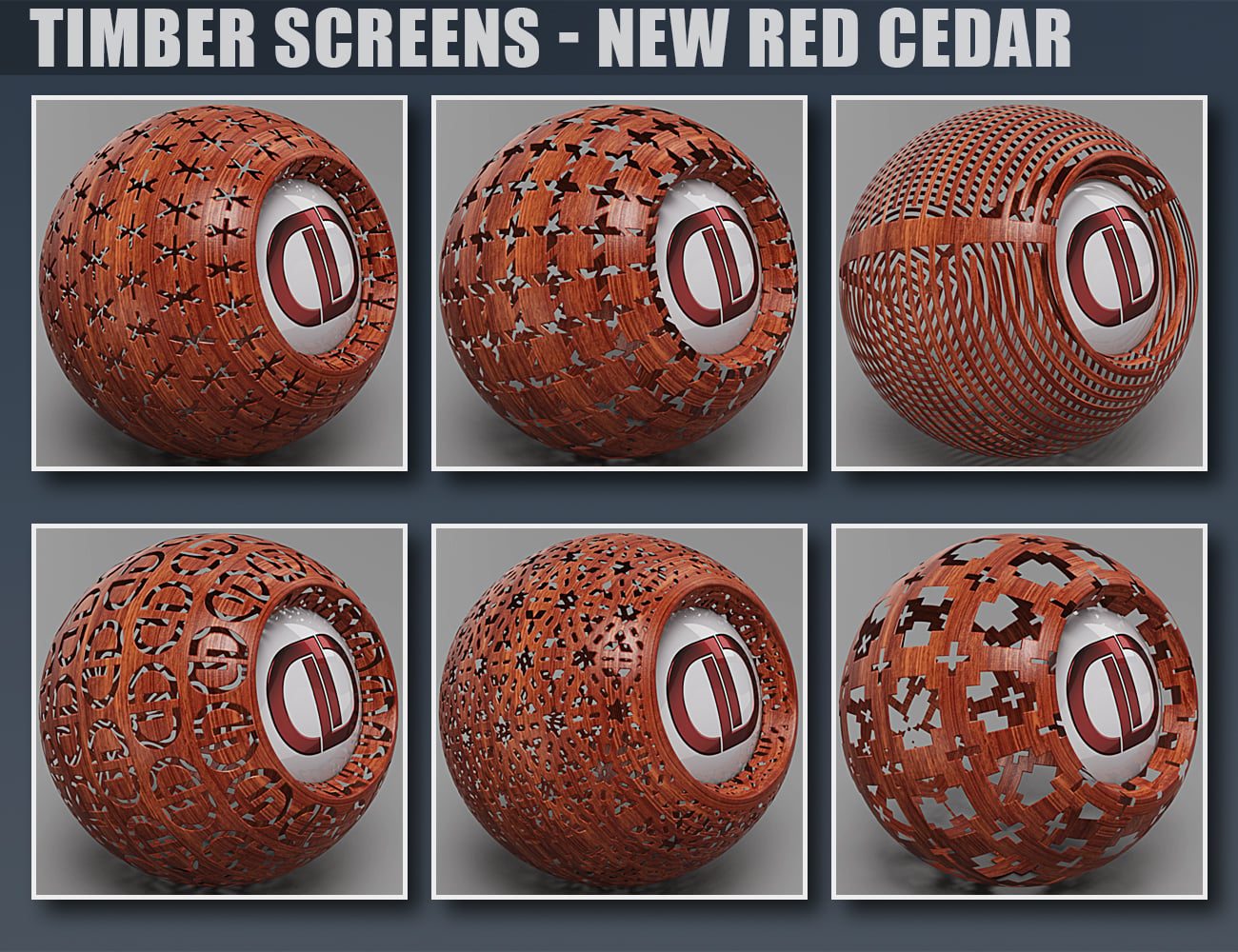 DD PBR Timber Screen Shaders for Iray | Daz 3D