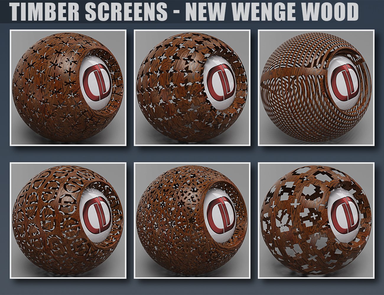 DD PBR Timber Screen Shaders for Iray | Daz 3D