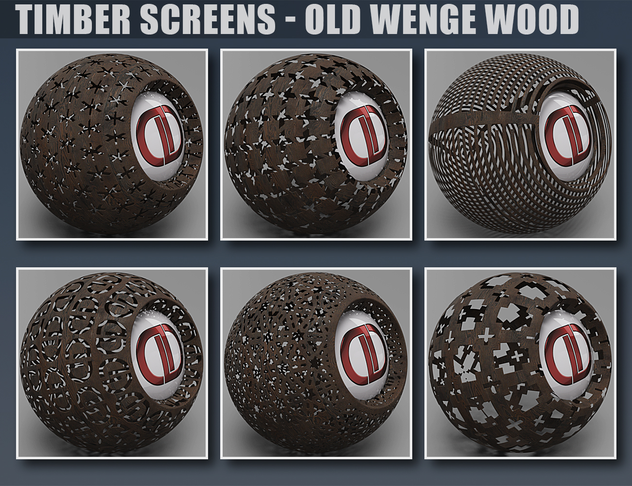 DD PBR Timber Screen Shaders for Iray | Daz 3D