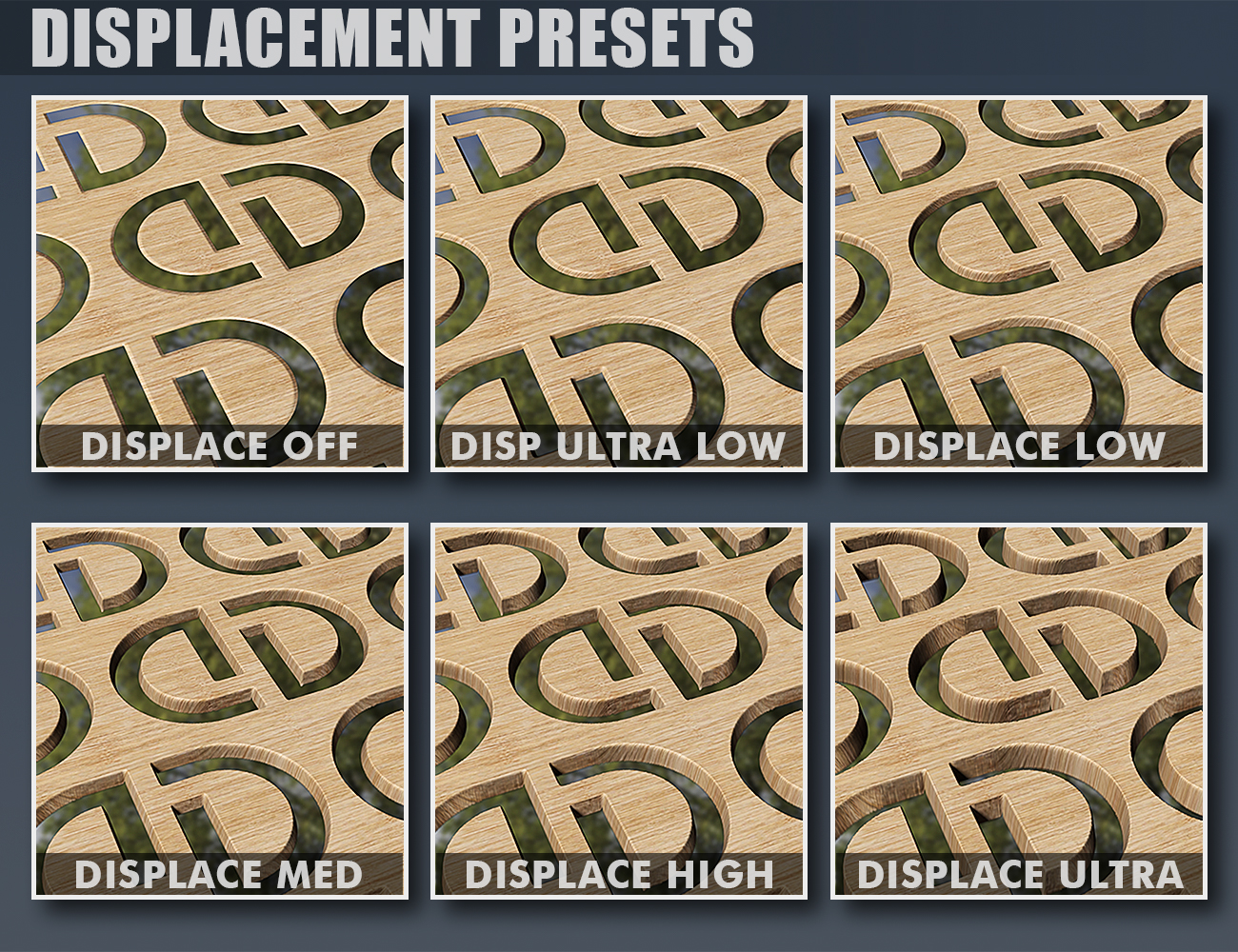 DD PBR Timber Screen Shaders for Iray | Daz 3D