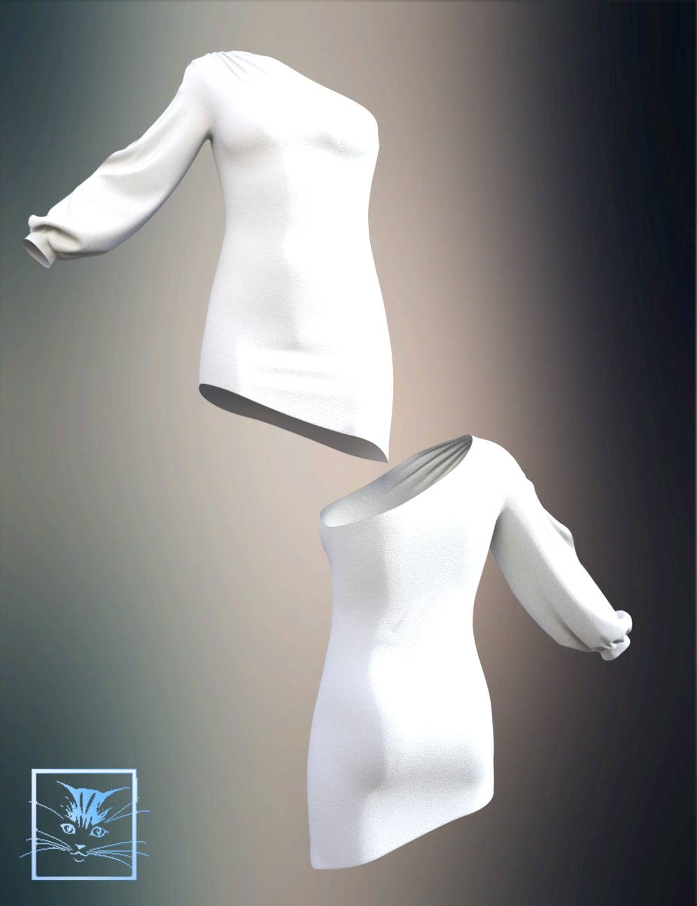 DNA dForce Aria Dress for Genesis 9 | Daz 3D
