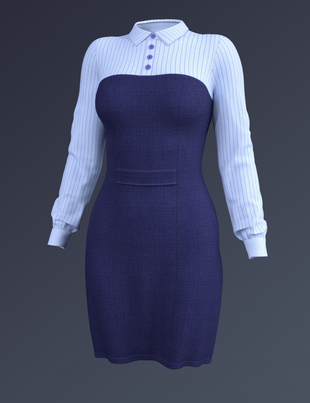 dForce Sassy CEO Outfit for Genesis 9 | Daz 3D