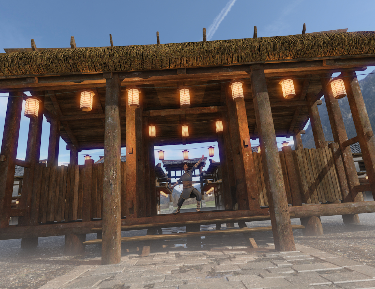 Asian Structures 1 | Daz 3D