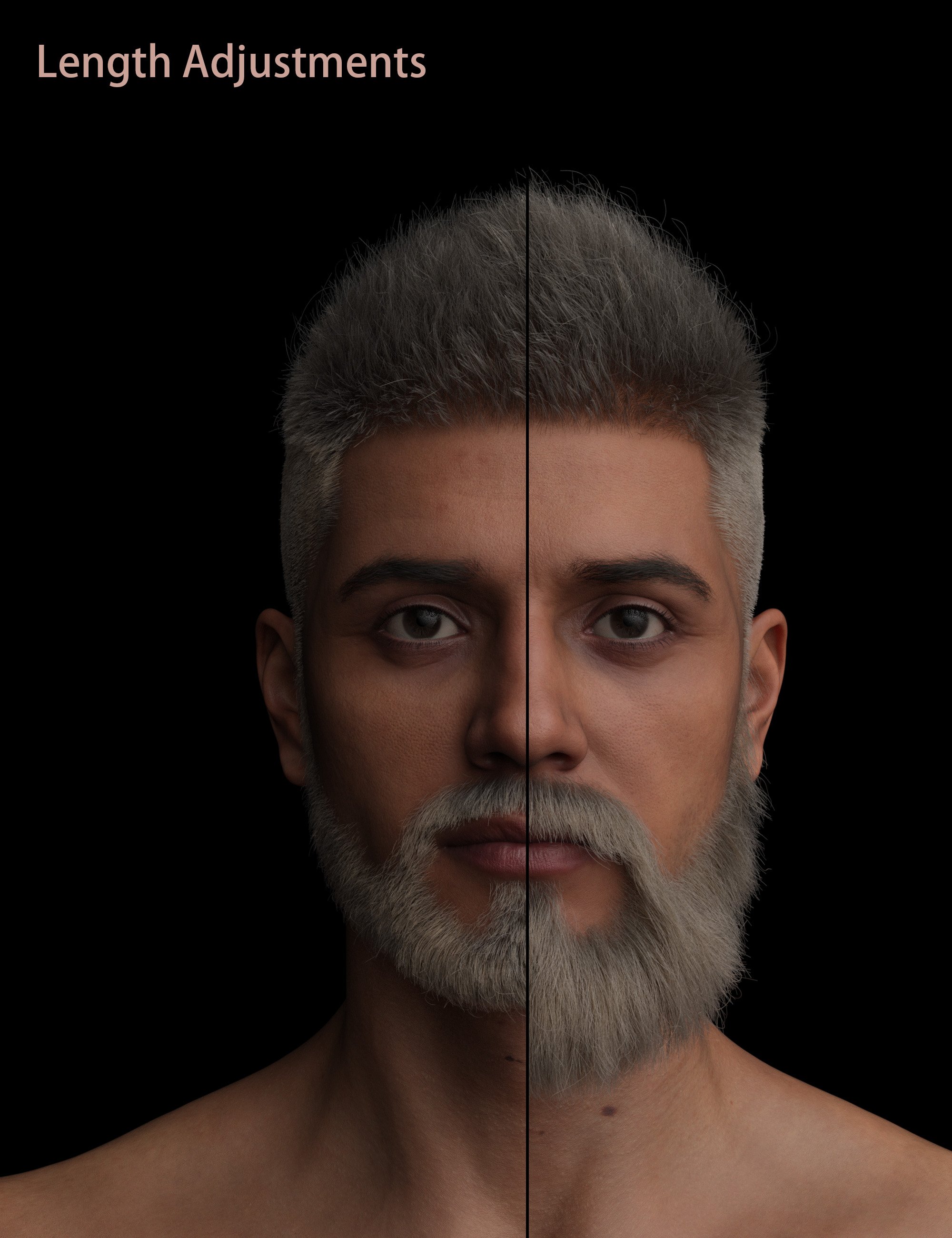 High Fade Brush Cut for Genesis 9 | Daz 3D