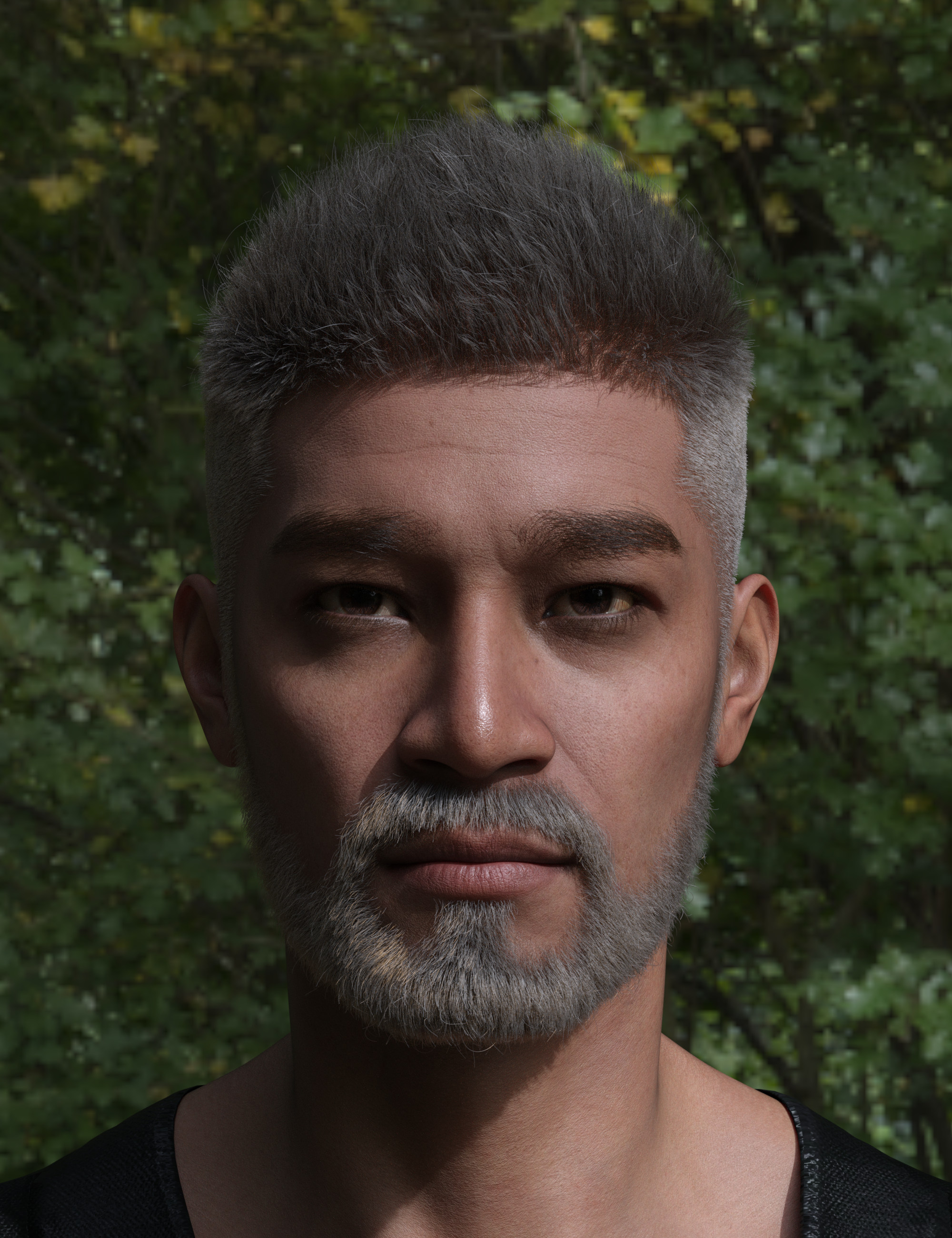 High Fade Brush Cut for Genesis 9 | Daz 3D