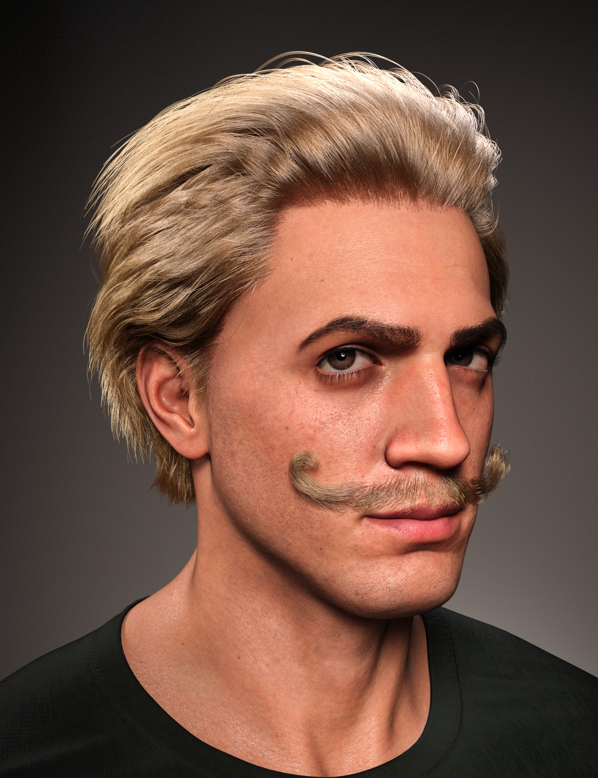 dForce FE Strand-Based Christmas Beard for Genesis 9 | Daz 3D