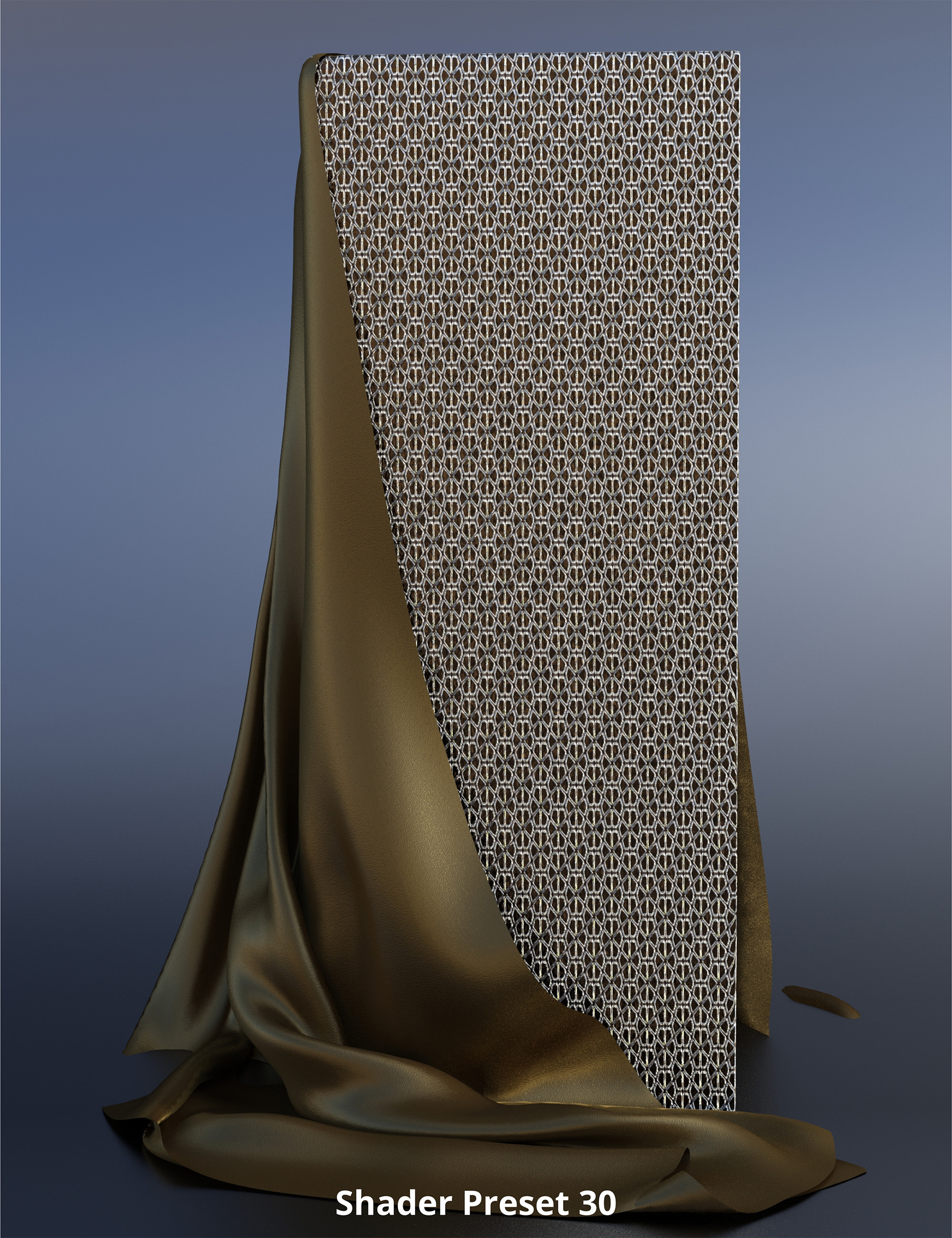 Patterned Metal Iray Shaders | Daz 3D