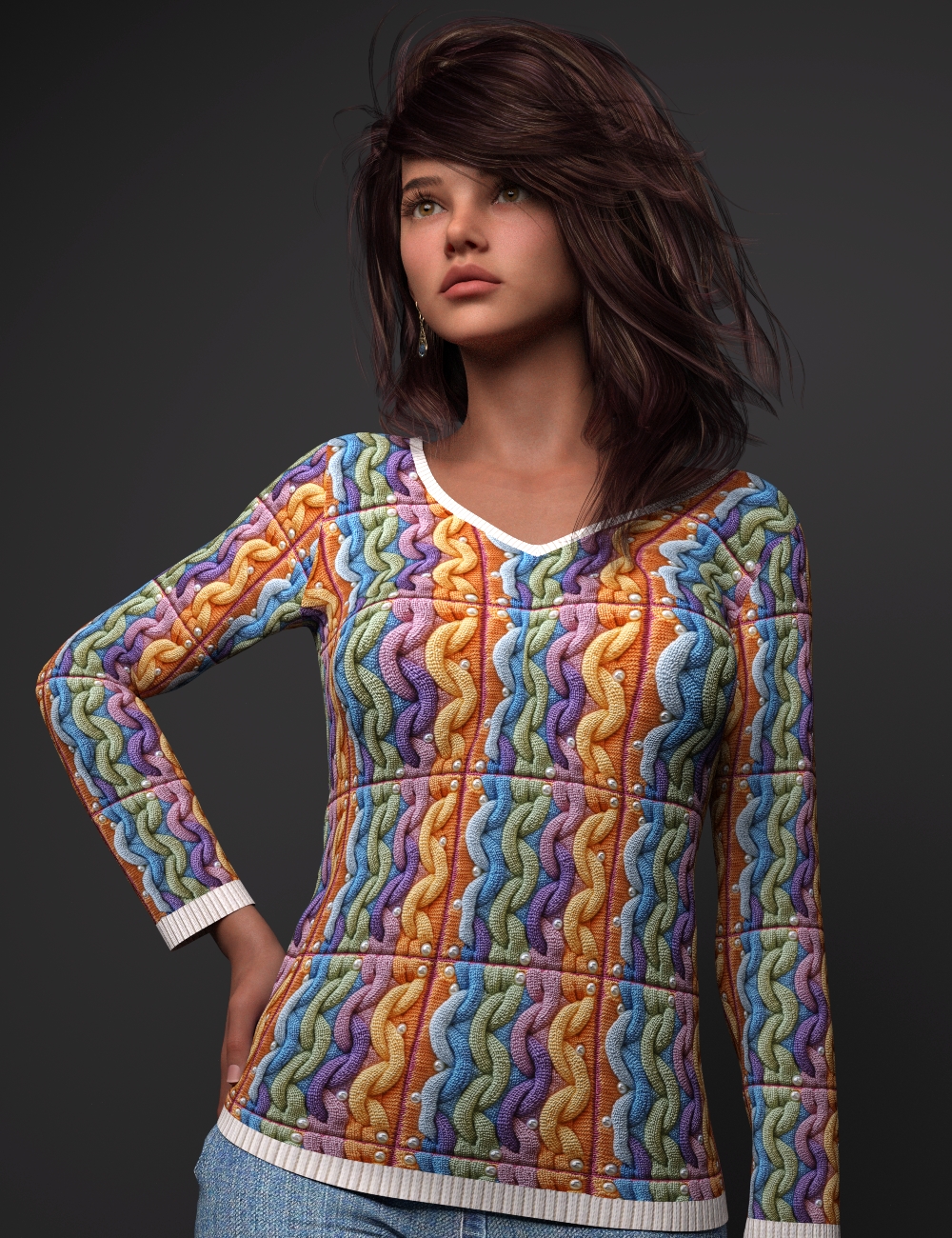 L3D Winterdreams Knit Shader MR | Daz 3D