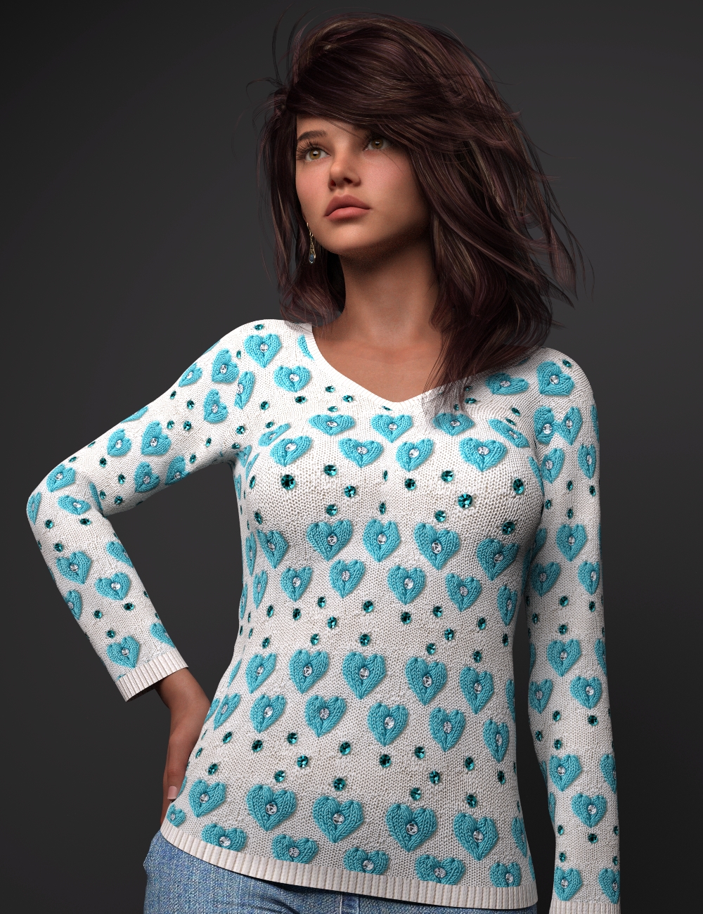 L3D Winterdreams Knit Shader MR | Daz 3D