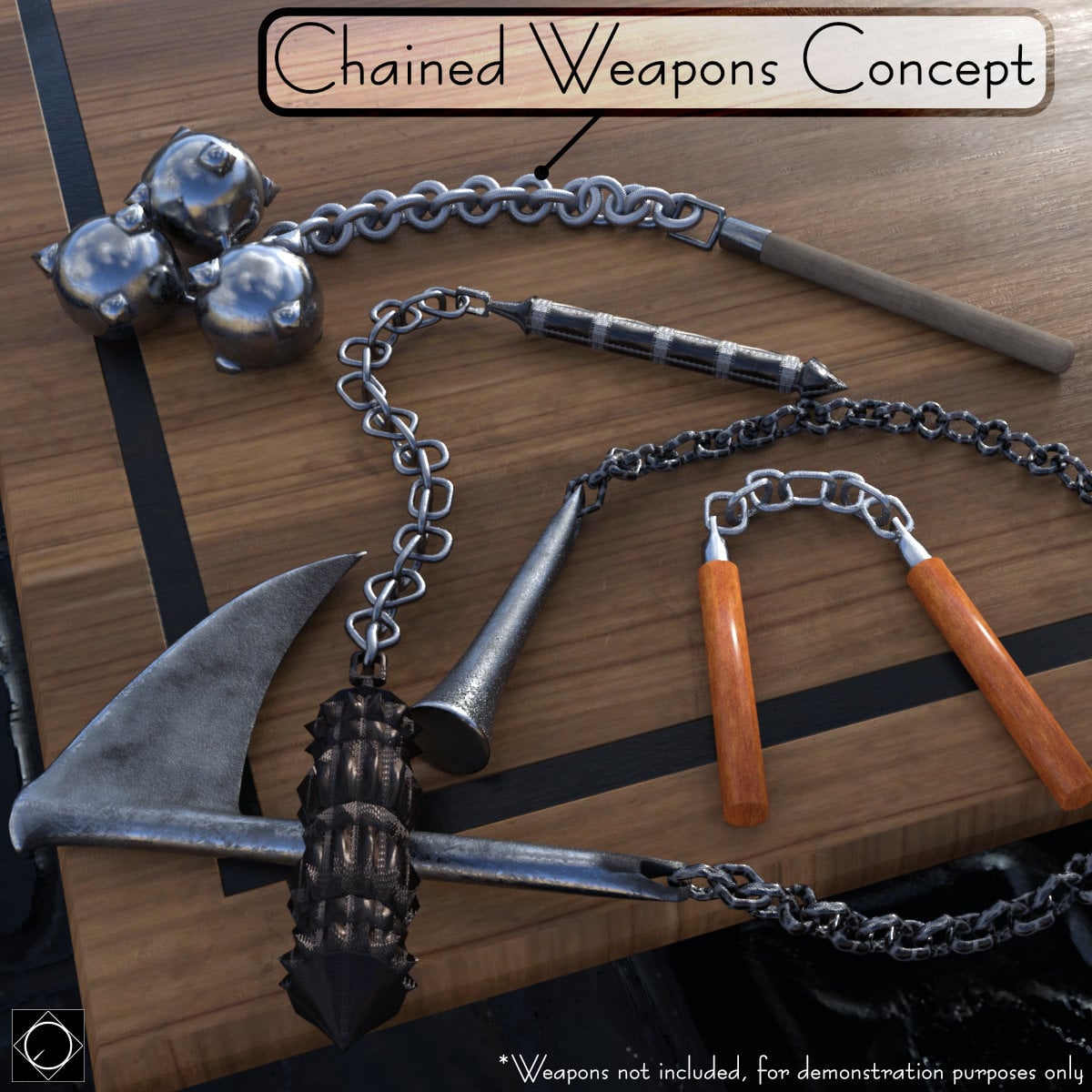 SWT dForce Dynamic Chains Merchant Resource | Daz 3D
