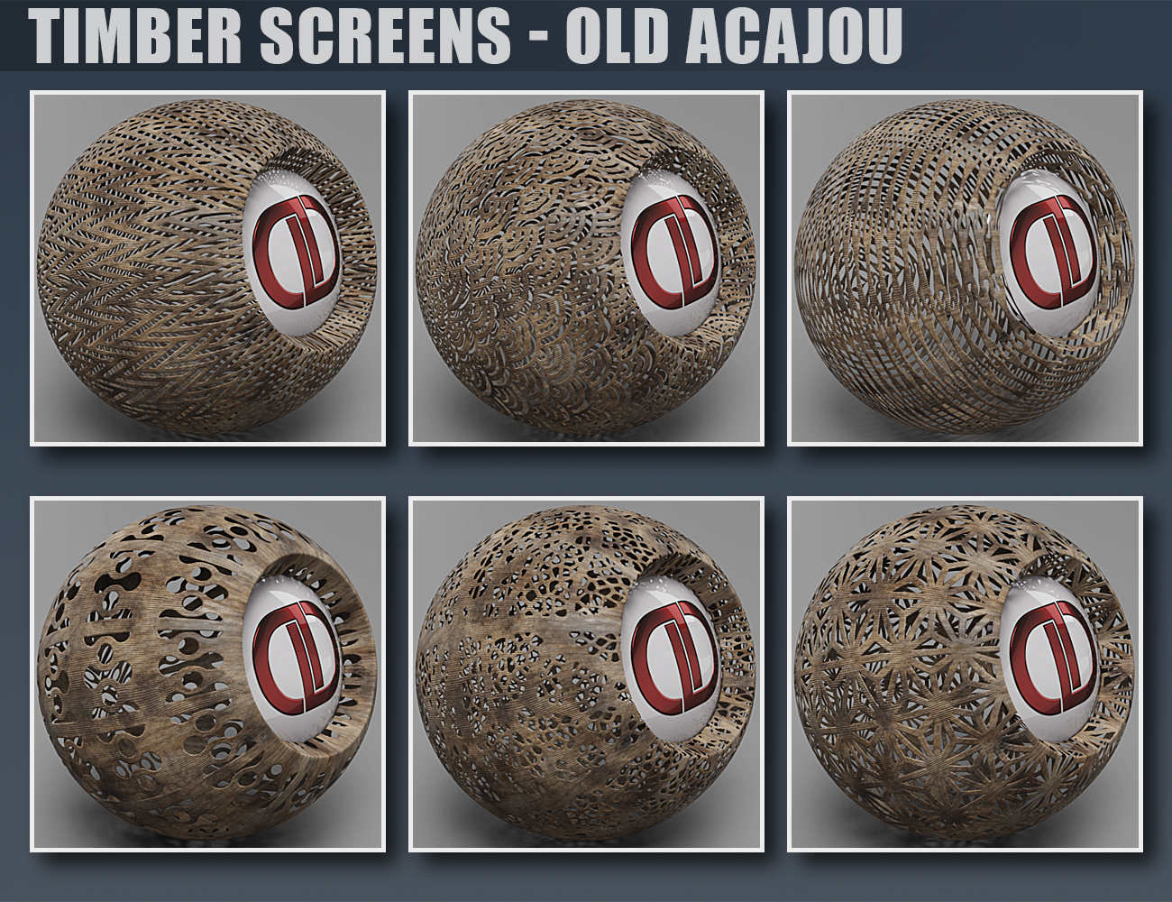 DD PBR Timber Screen Shaders for Iray Vol 2 | Daz 3D