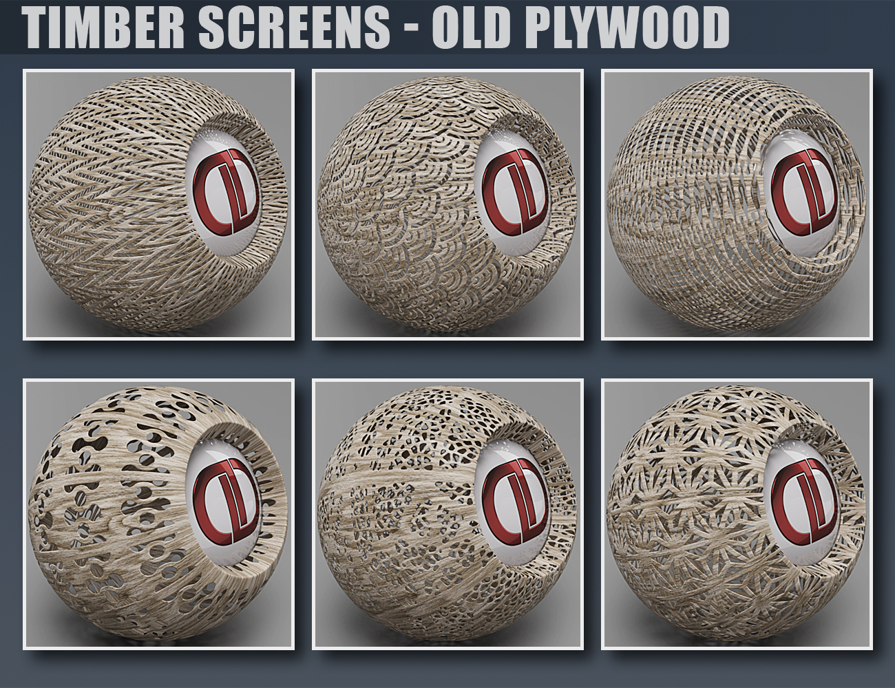 DD PBR Timber Screen Shaders for Iray Vol 2 | Daz 3D