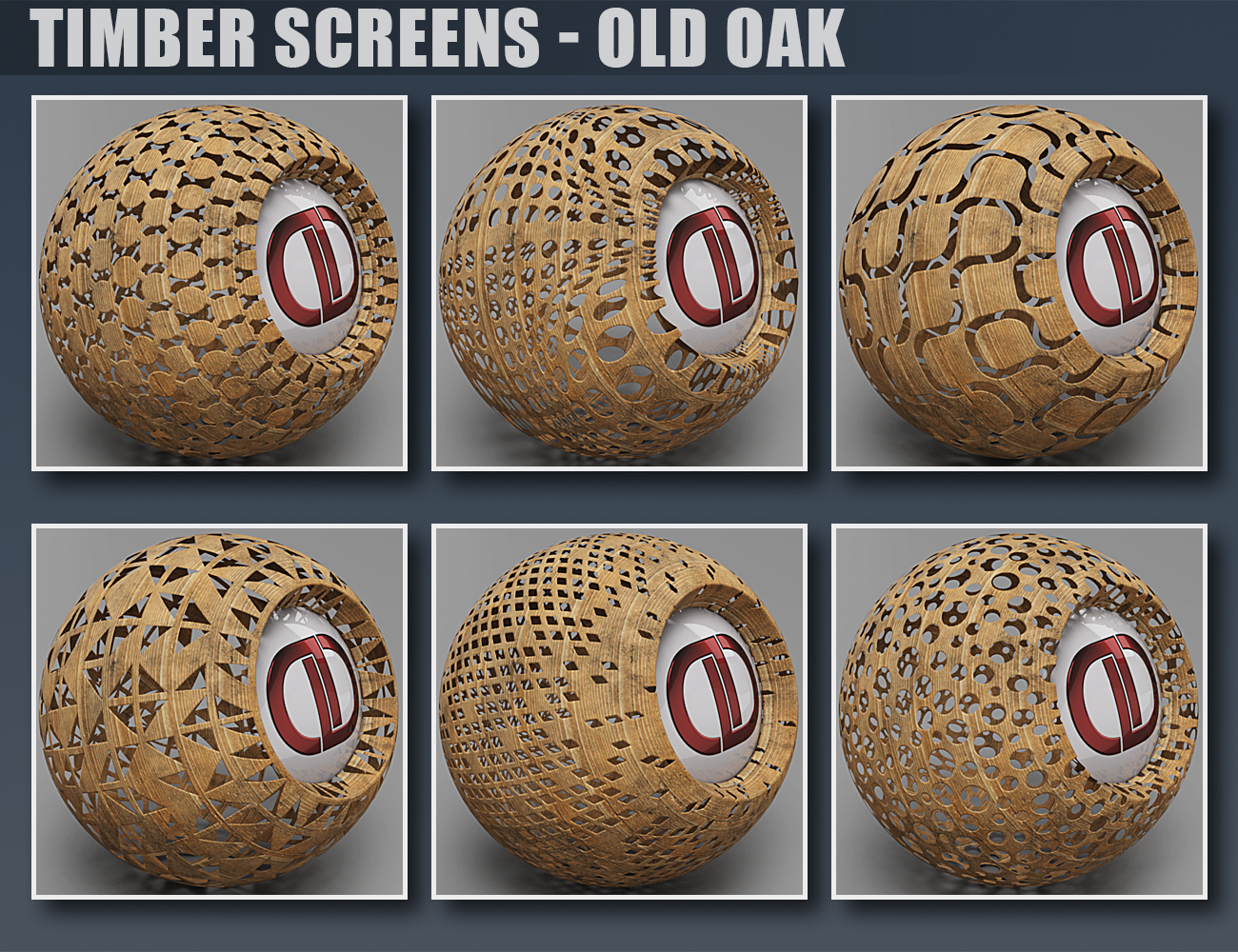 DD PBR Timber Screen Shaders for Iray Vol 3 | Daz 3D