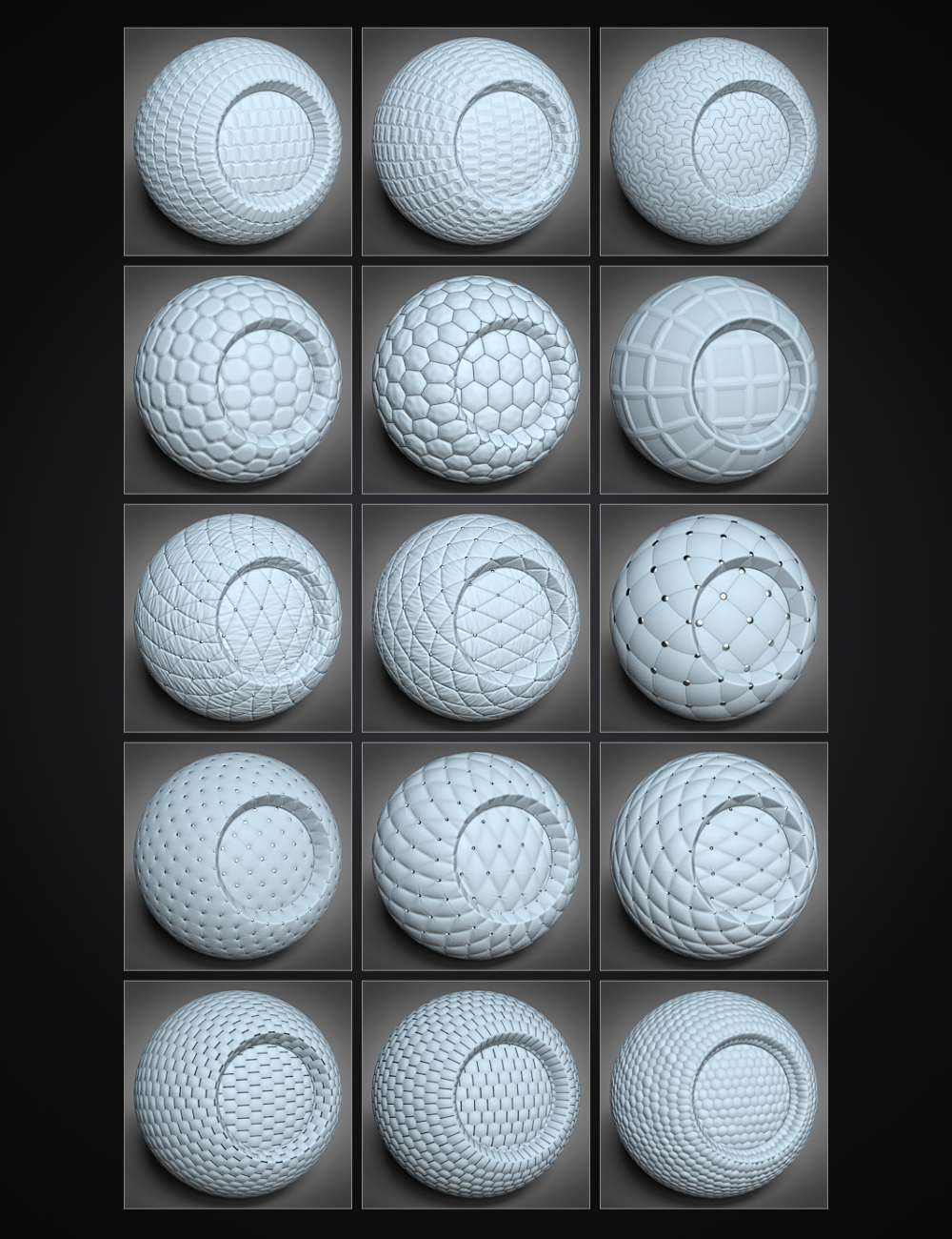 Padded Fabric Shaders | Daz 3D