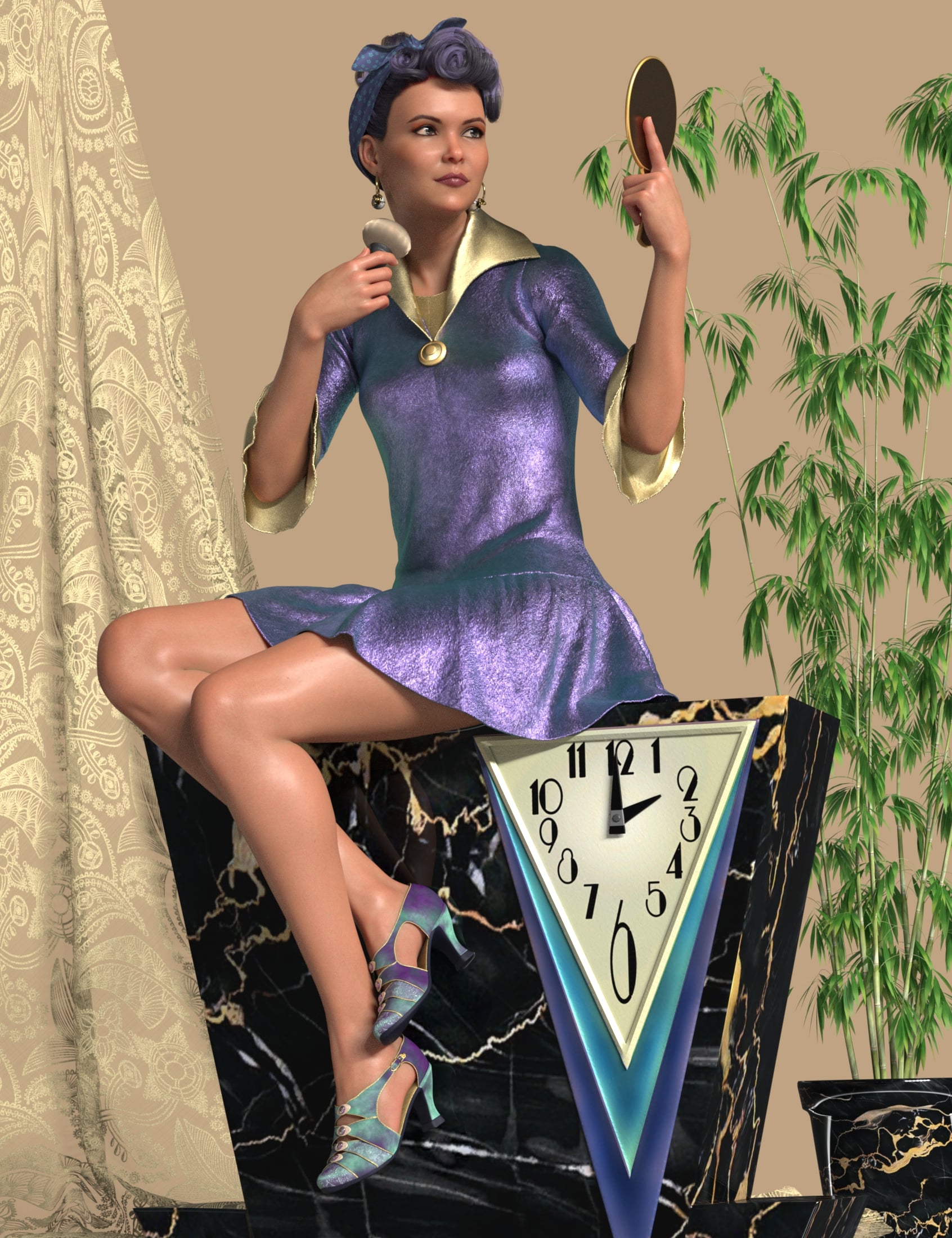Timeless Vintage Shoes for Genesis 9 | Daz 3D