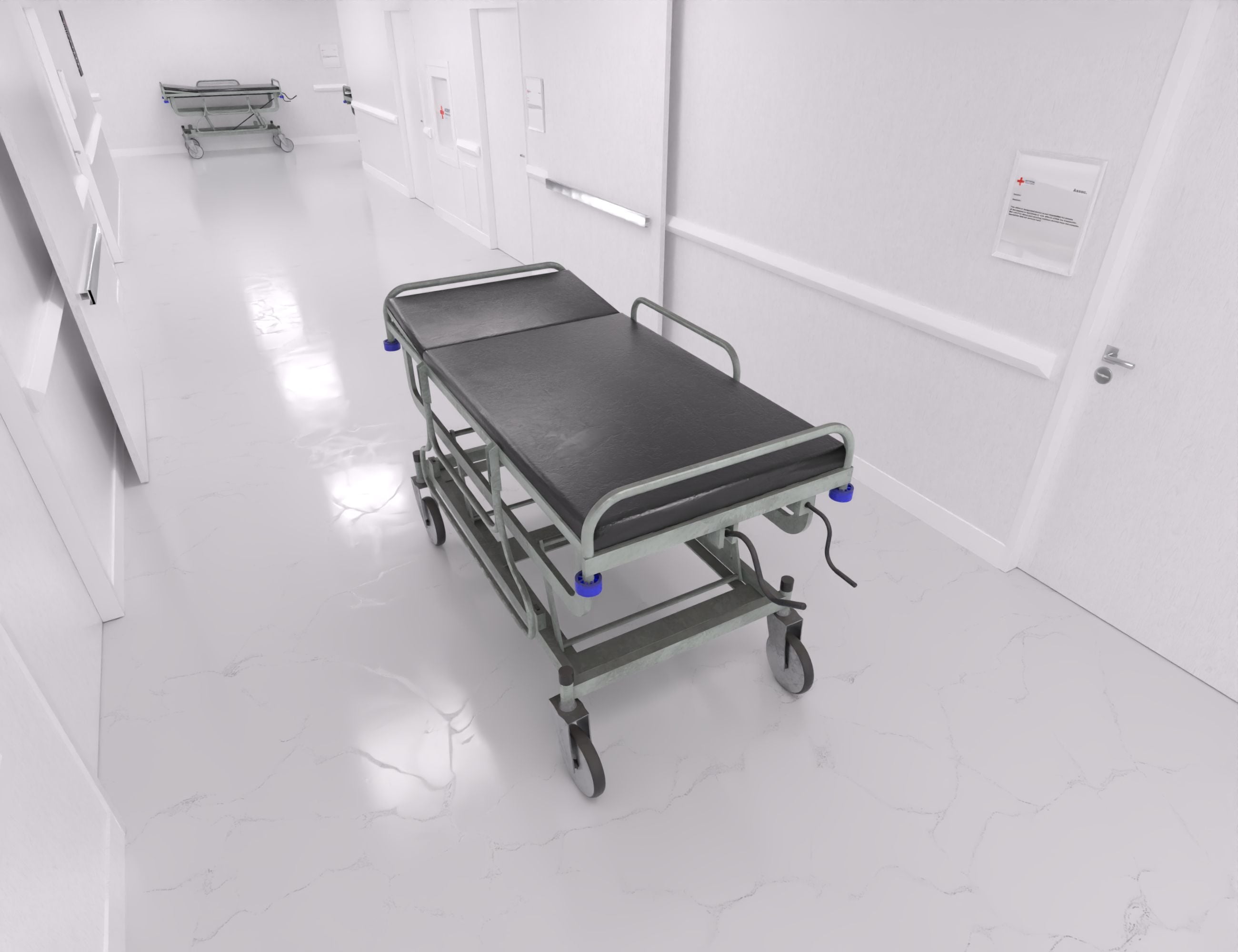 HT Hospital Corridor The Hive | Daz 3D