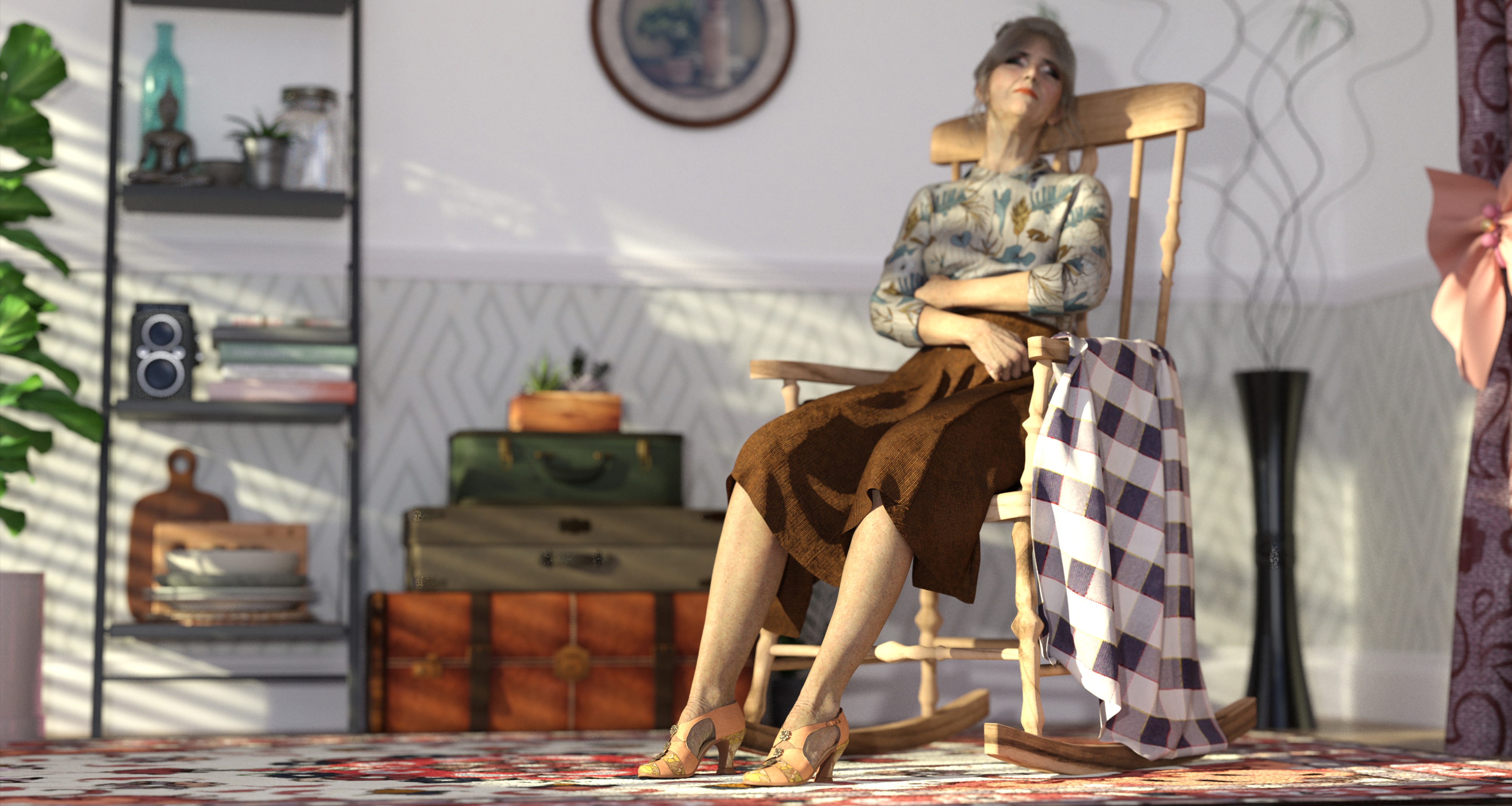 Timeless Vintage Shoes Expansion Megapack | Daz 3D