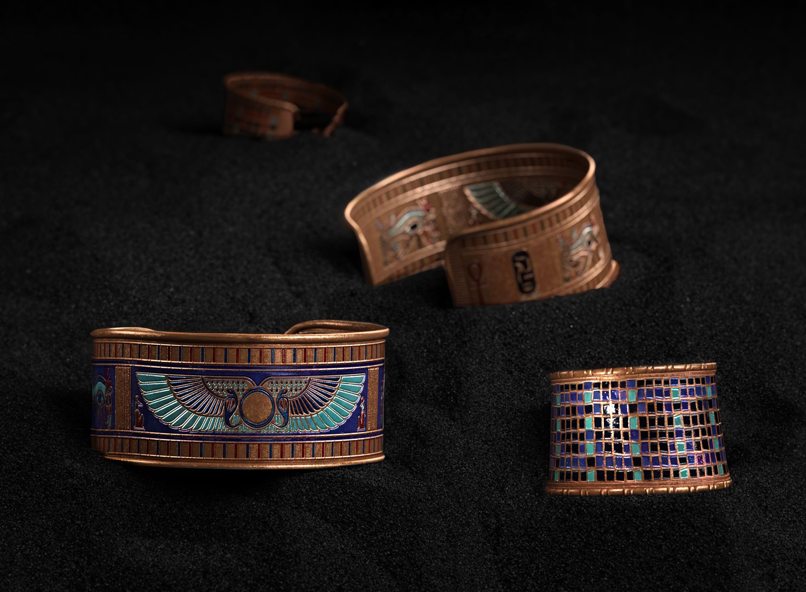 dForce Lowland Pharaoh Textures Add-on for Genesis 9 | Daz 3D