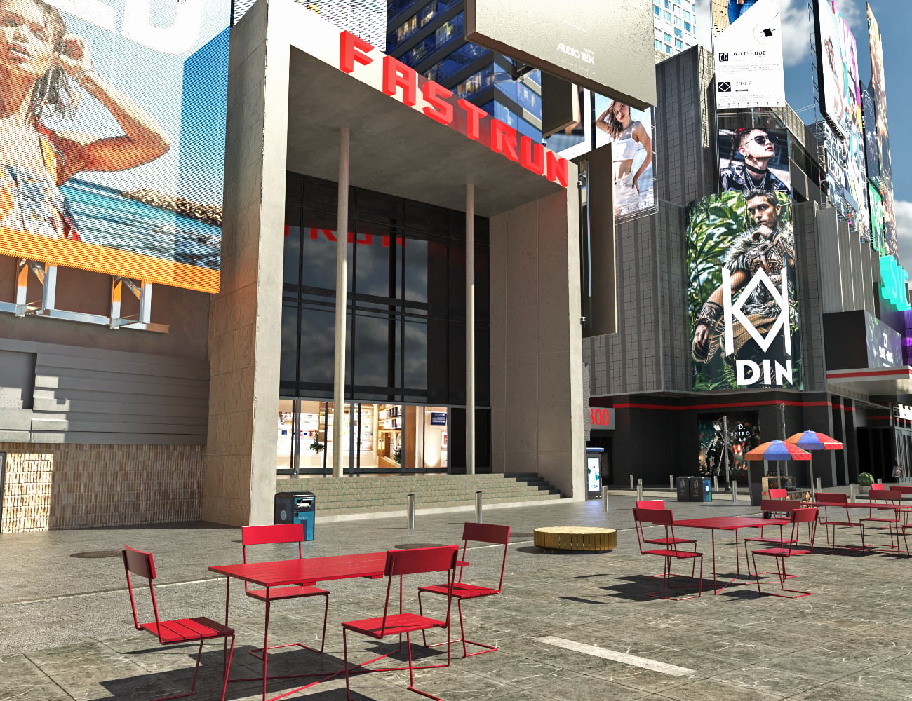 XI New York Square | Daz 3D