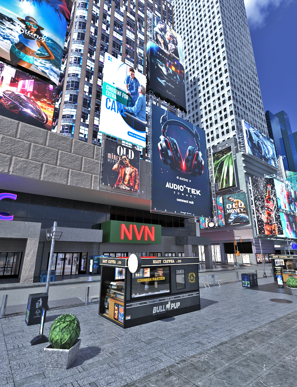 XI New York Square | Daz 3D