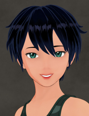 Haru Anime Character for Genesis 9 | Daz 3D