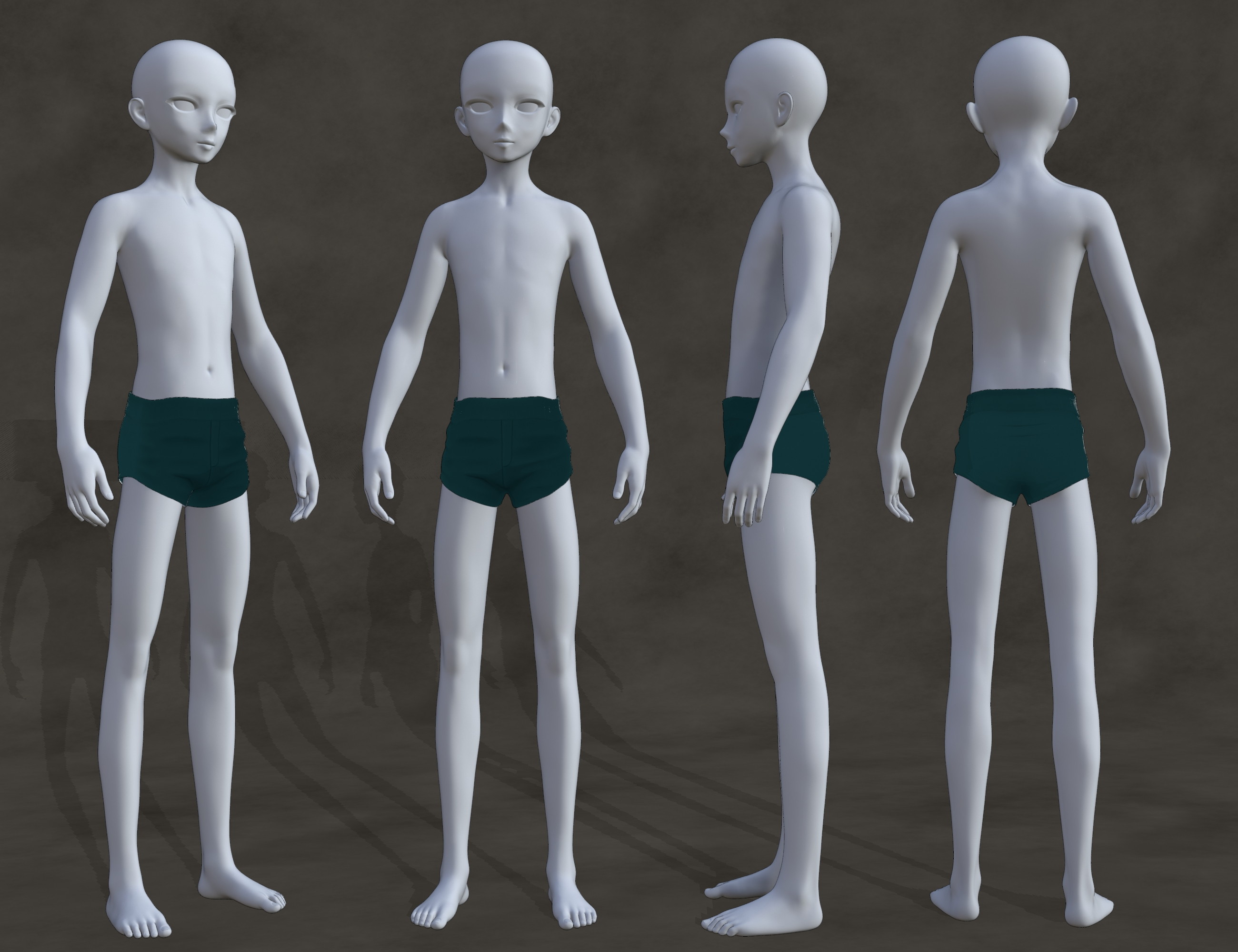 Haru Anime Character for Genesis 9 | Daz 3D