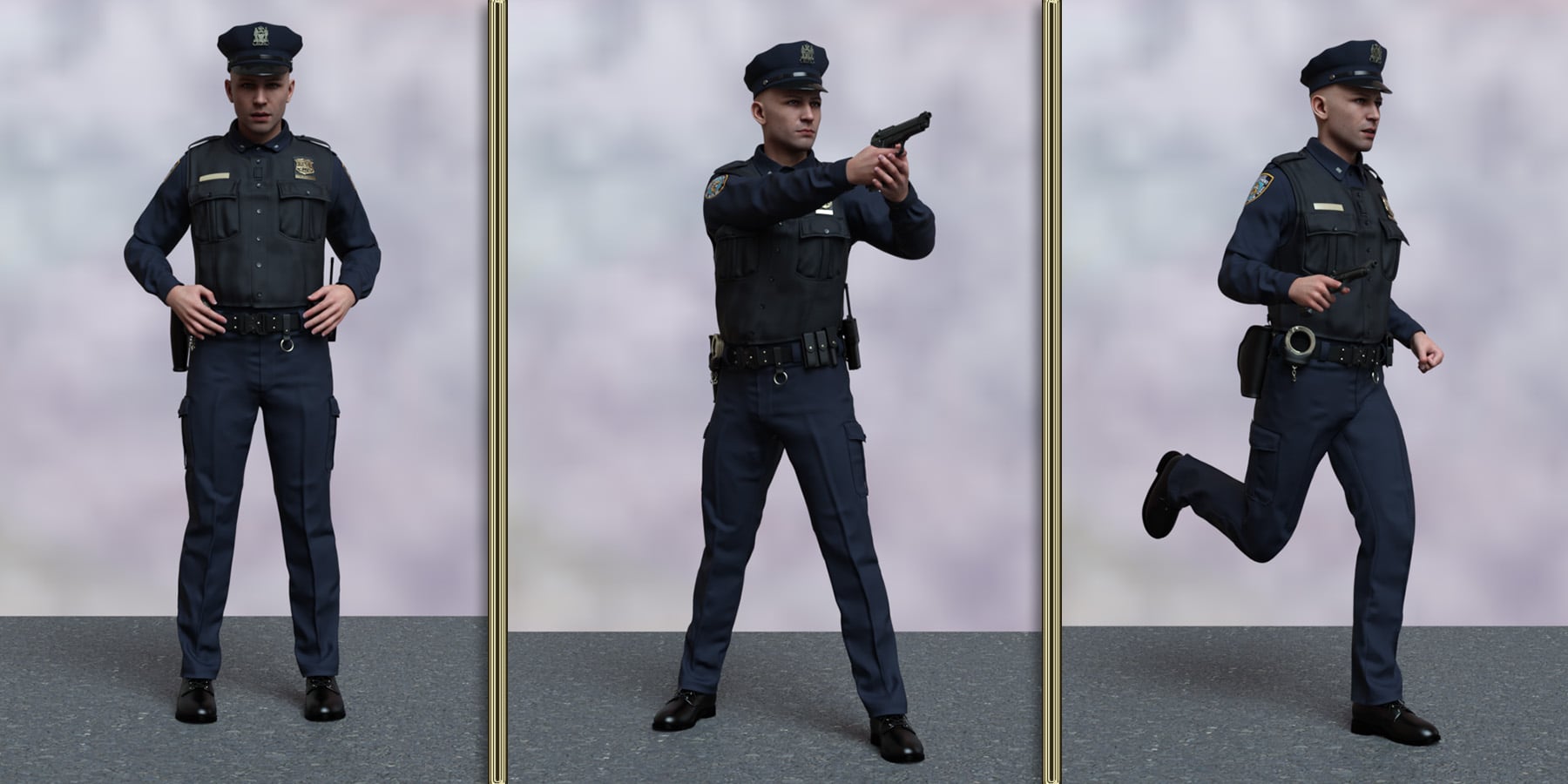 Nine One One Poses for Genesis 9 Base | Daz 3D