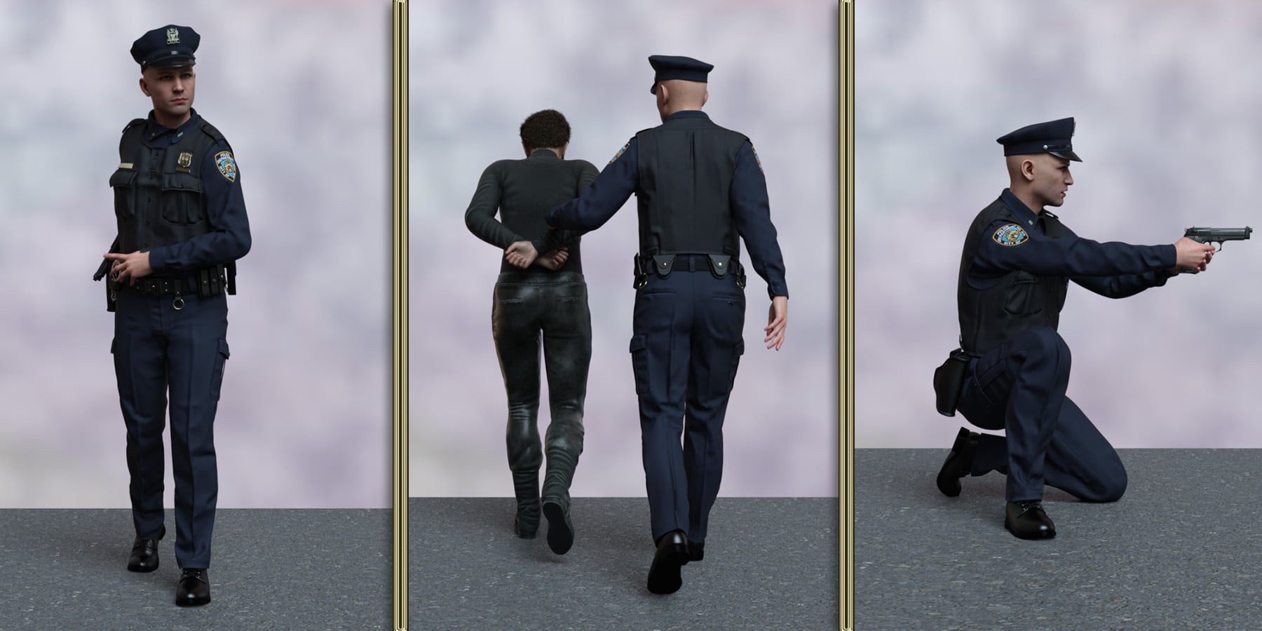 Nine One One Poses for Genesis 9 Base | Daz 3D