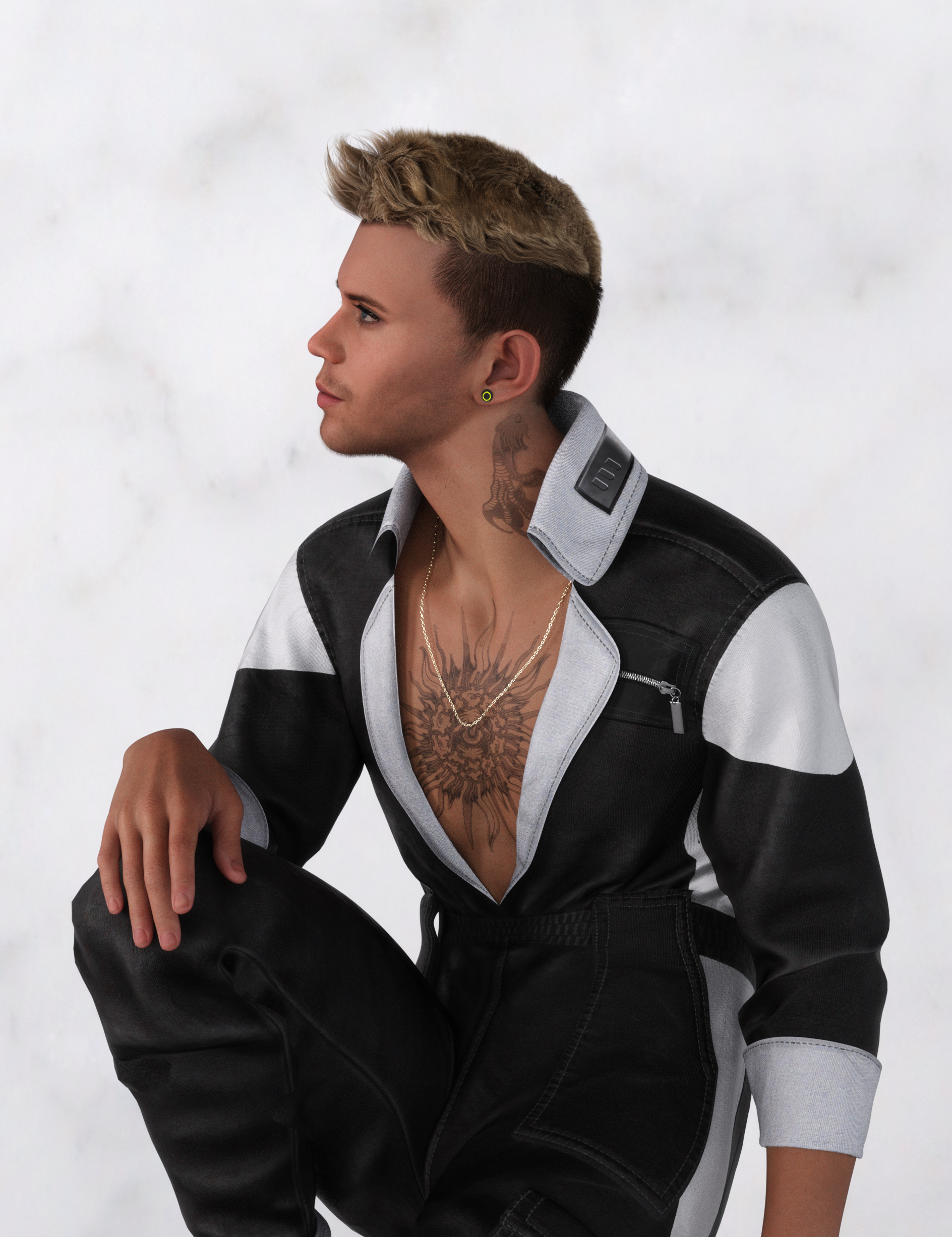 Krow HD for Genesis 9 ⋆ Freebies Daz 3D