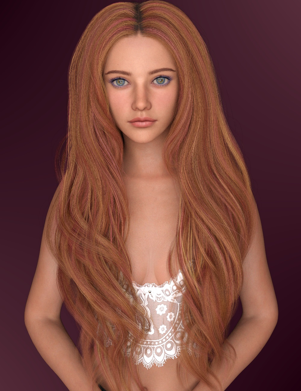 L3D Hairworks for Anika Hair Add On | Daz 3D