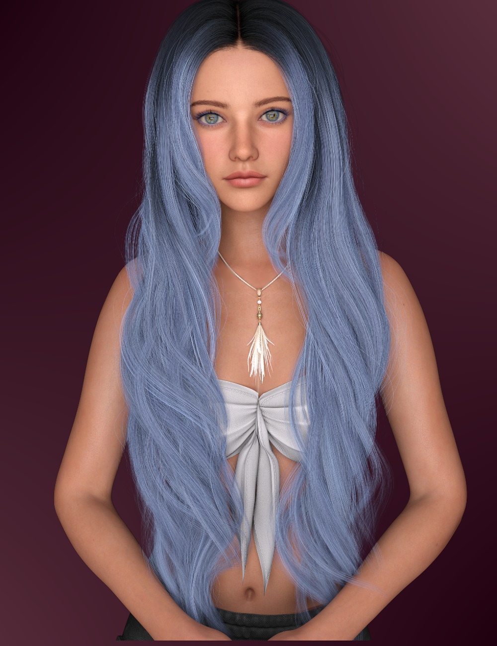 L3D Hairworks for Anika Hair Add On | Daz 3D