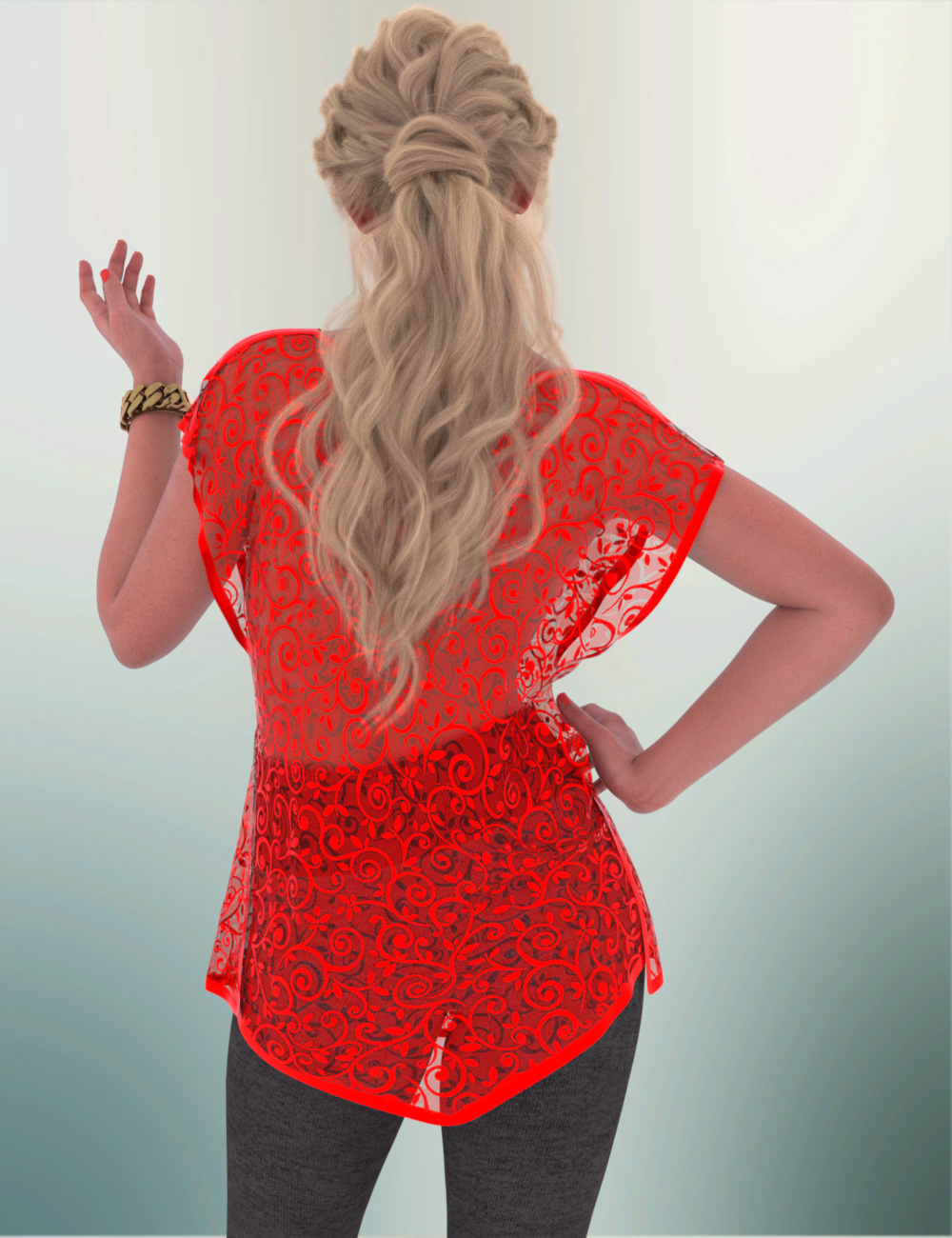 SIC dForce Juna Tunic for Genesis 9 | Daz 3D