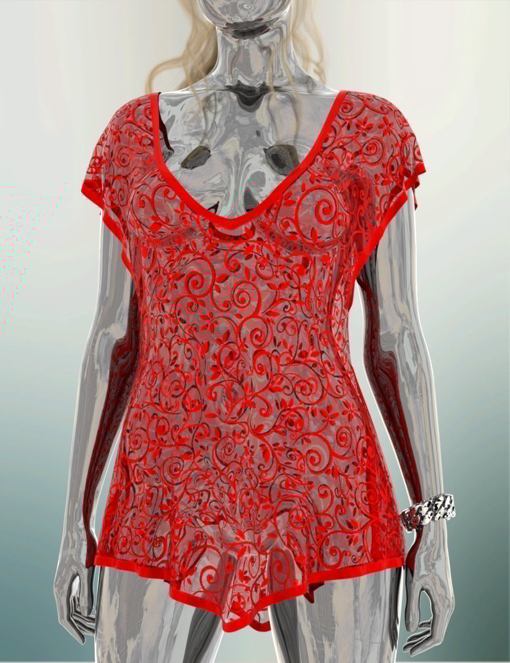 SIC dForce Juna Tunic for Genesis 9 | Daz 3D