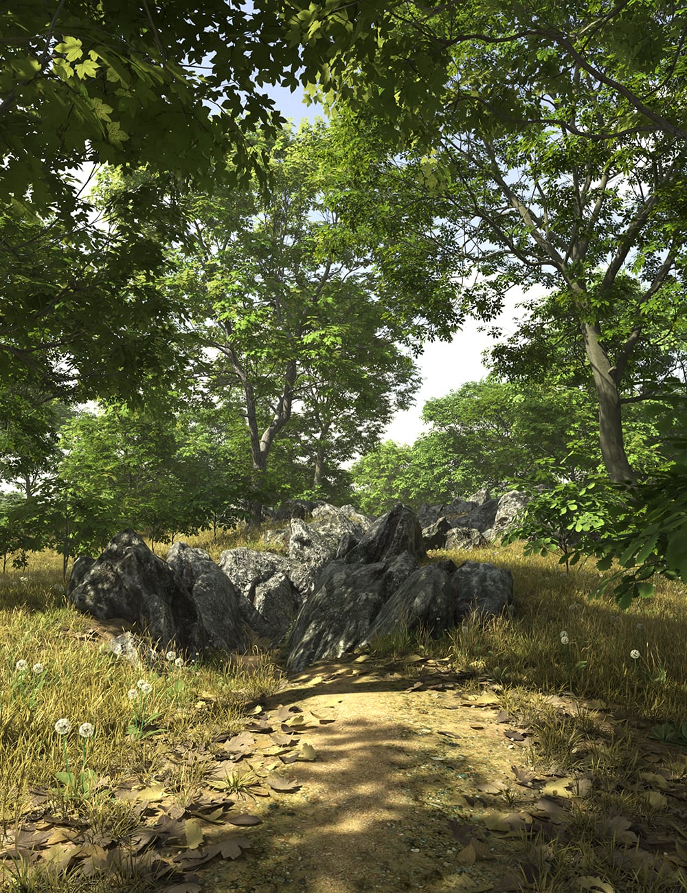 UltraScenery2 - Tree Pack 1 | Daz 3D