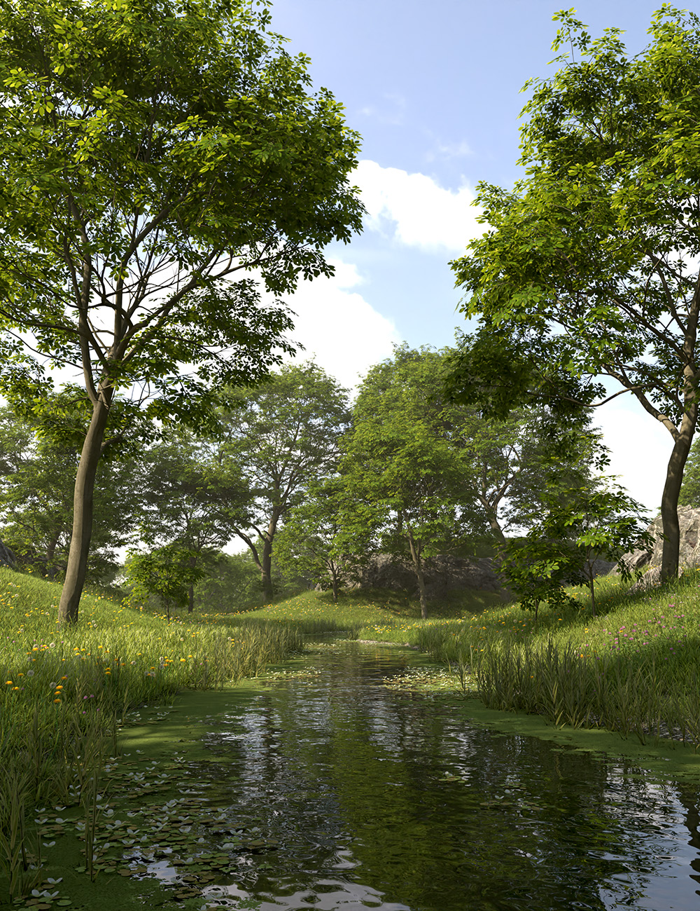 UltraScenery2 - Tree Pack 1 | Daz 3D