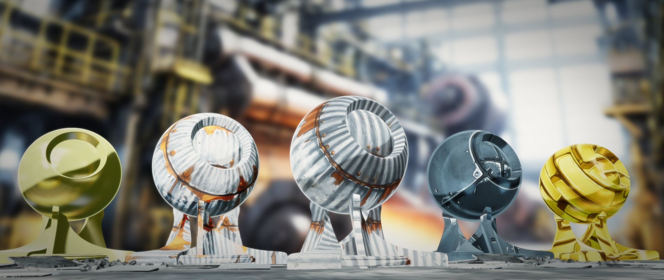 FilaToon Metal Shaders | Daz 3D