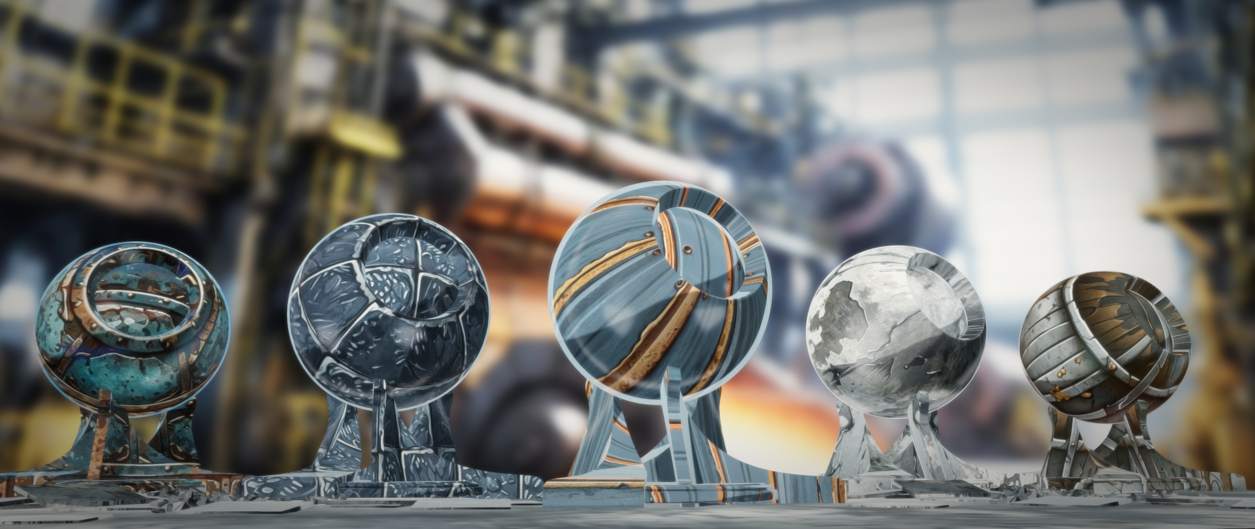 FilaToon Metal Shaders | Daz 3D