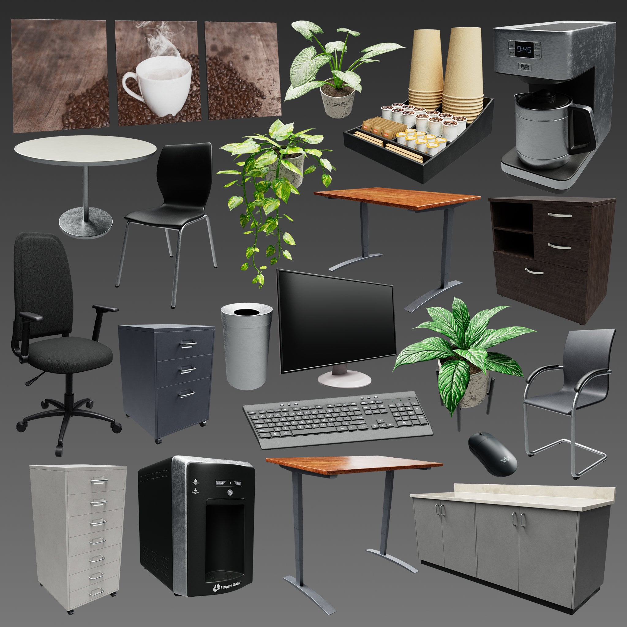 FG Business Office Bundle | Daz 3D