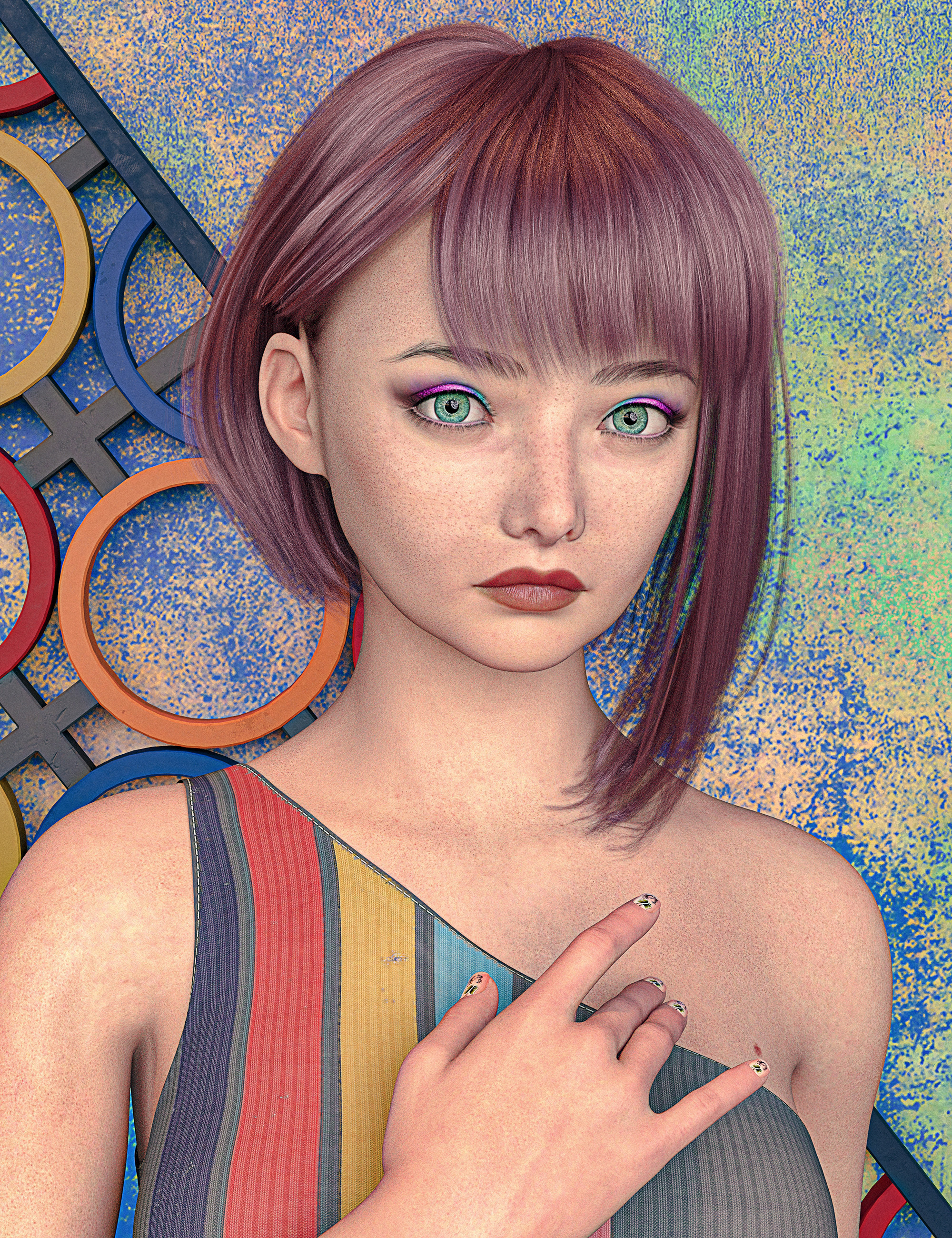 Linen, Qineq and Wnneq for Genesis 9 Bundle | Daz 3D