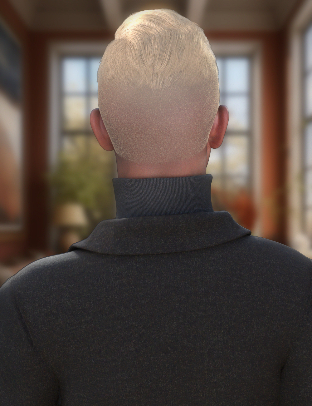 Benjamin Hair for Genesis 9 | Daz 3D