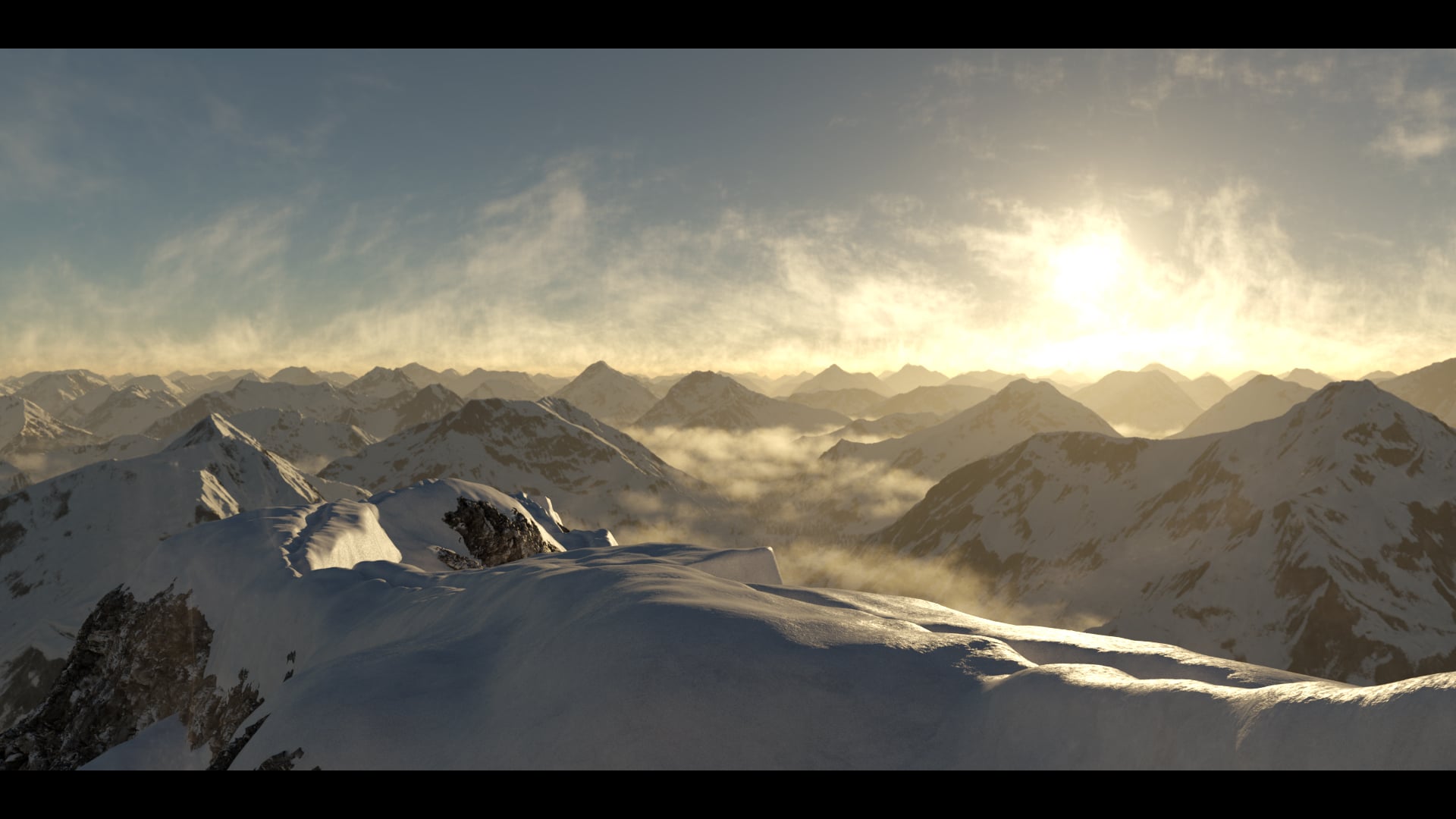 Easy Environments: Snowy Peaks | Daz 3D