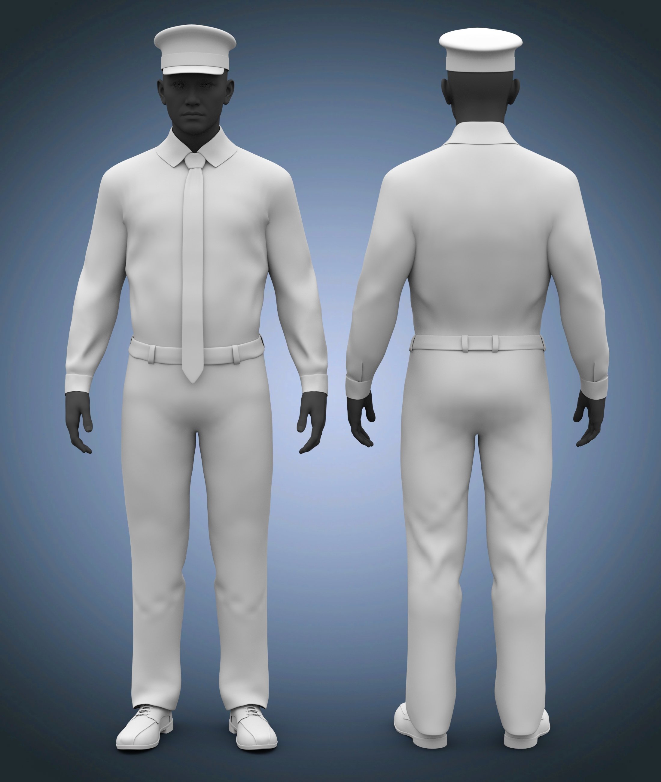 dForce Commercial Pilot Outfit for Genesis 9 | Daz 3D