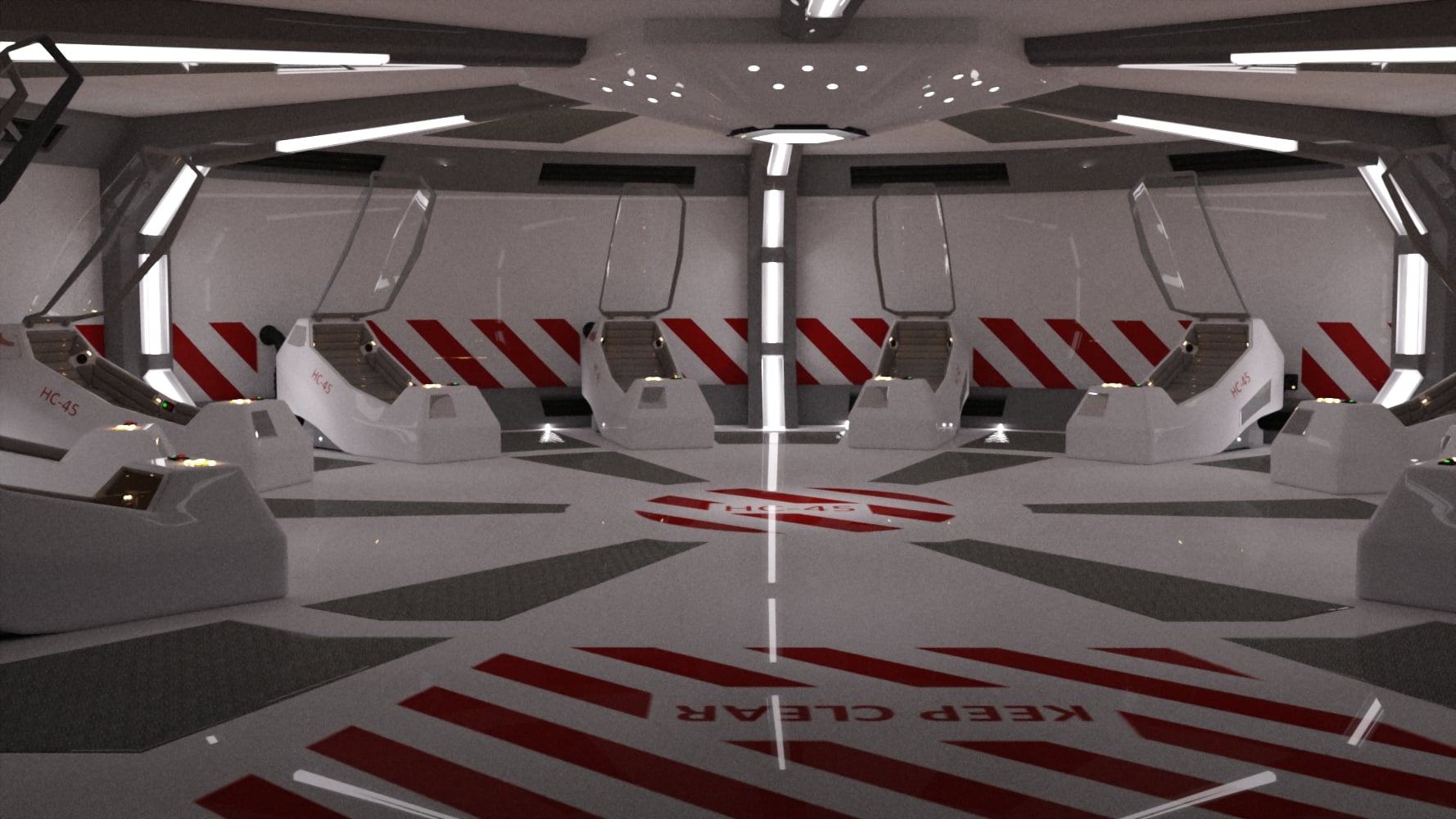 JS Hypersleep Chamber | Daz 3D